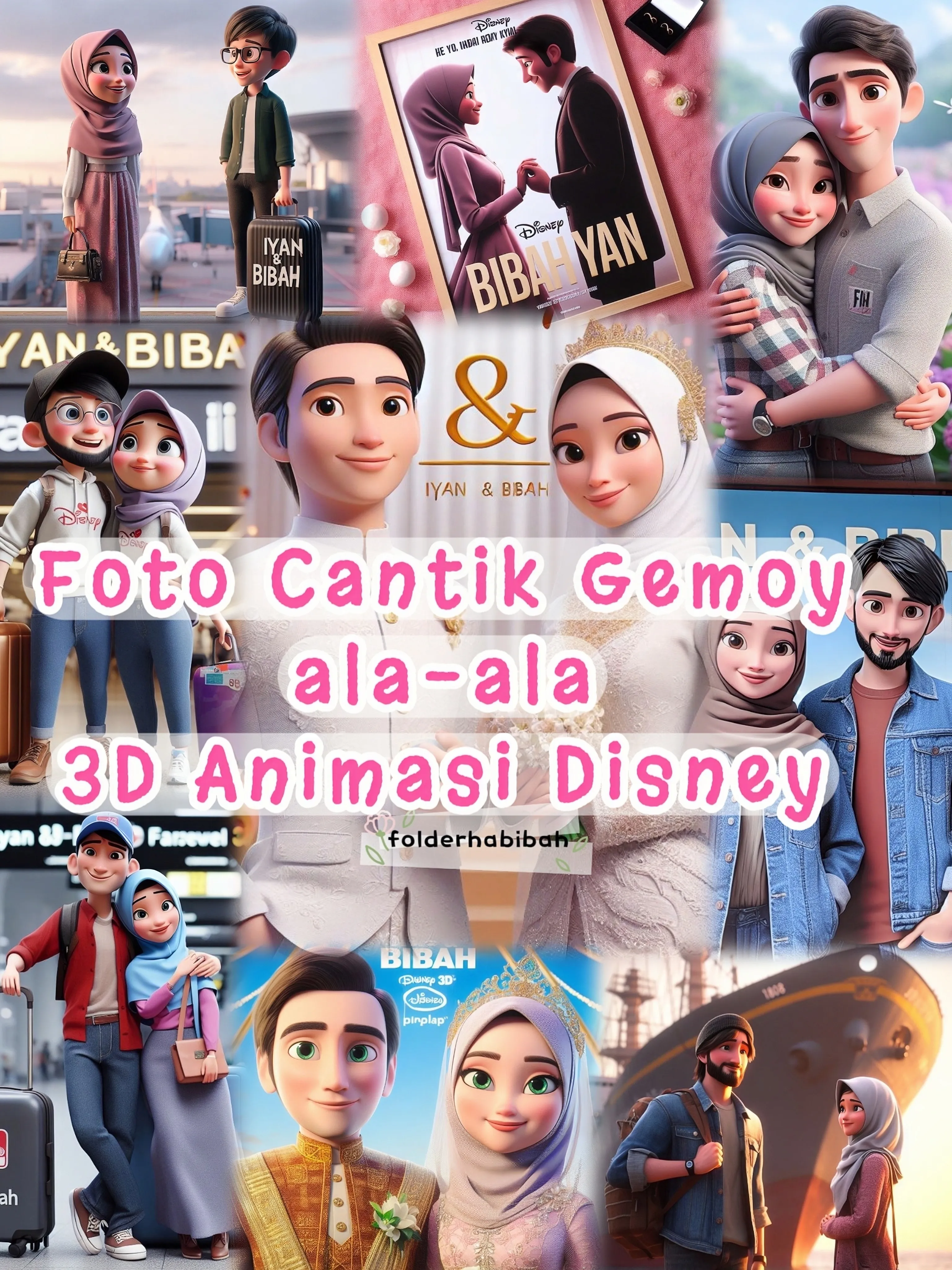 MUKA GEMOY 3D DISNEY 🍋 | Galeri diposting oleh KontenHabibah💜 | Lemon8