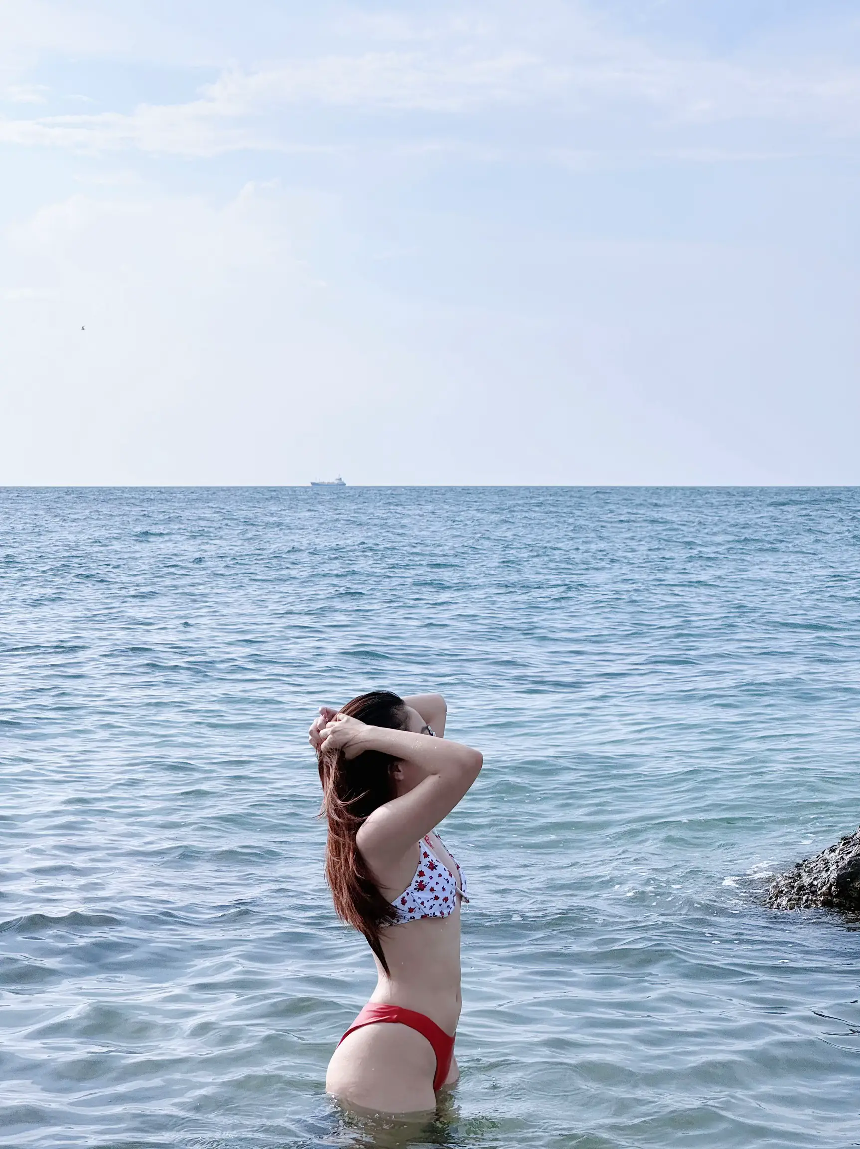 ใส่บิกินี่ครั้งแรกในวัย 26 ปี 🥹👙 | แกลเลอรีที่โพสต์โดย Tang | Lemon8