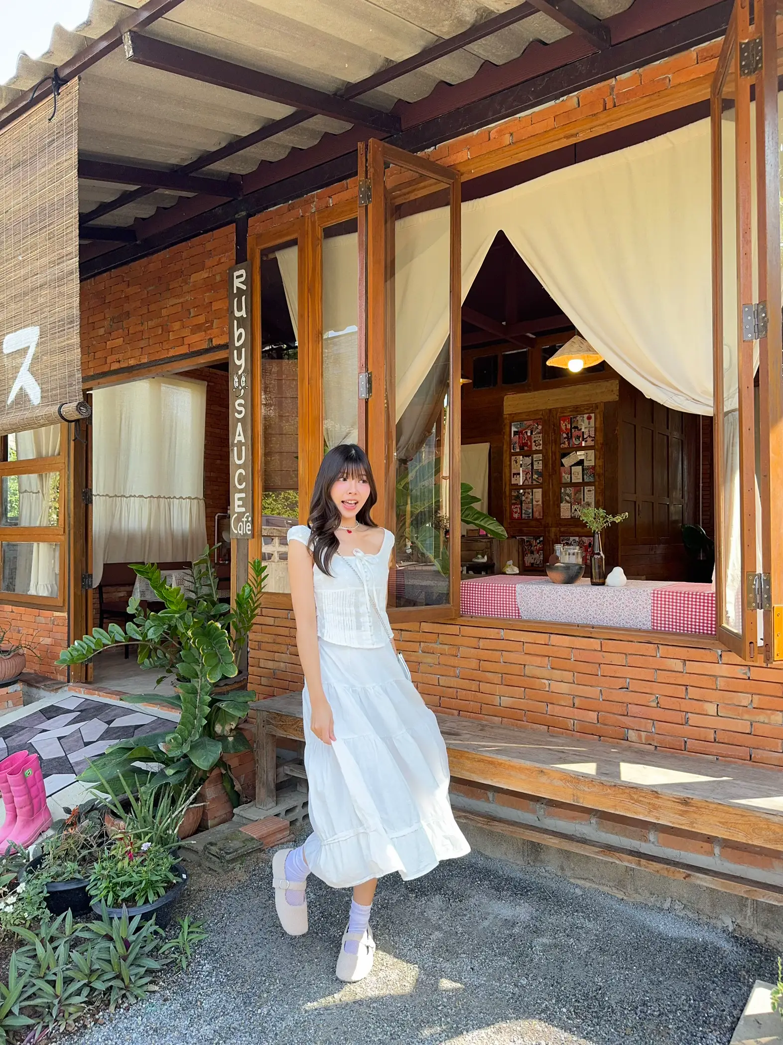 Ruby Sauce Café 🎏 คาเฟ่ลับเชียงใหม่ แม่ริม ไม่แวะคือพลาด! | แกลเลอรีที่โพสต์โดย mynaphats | Lemon8