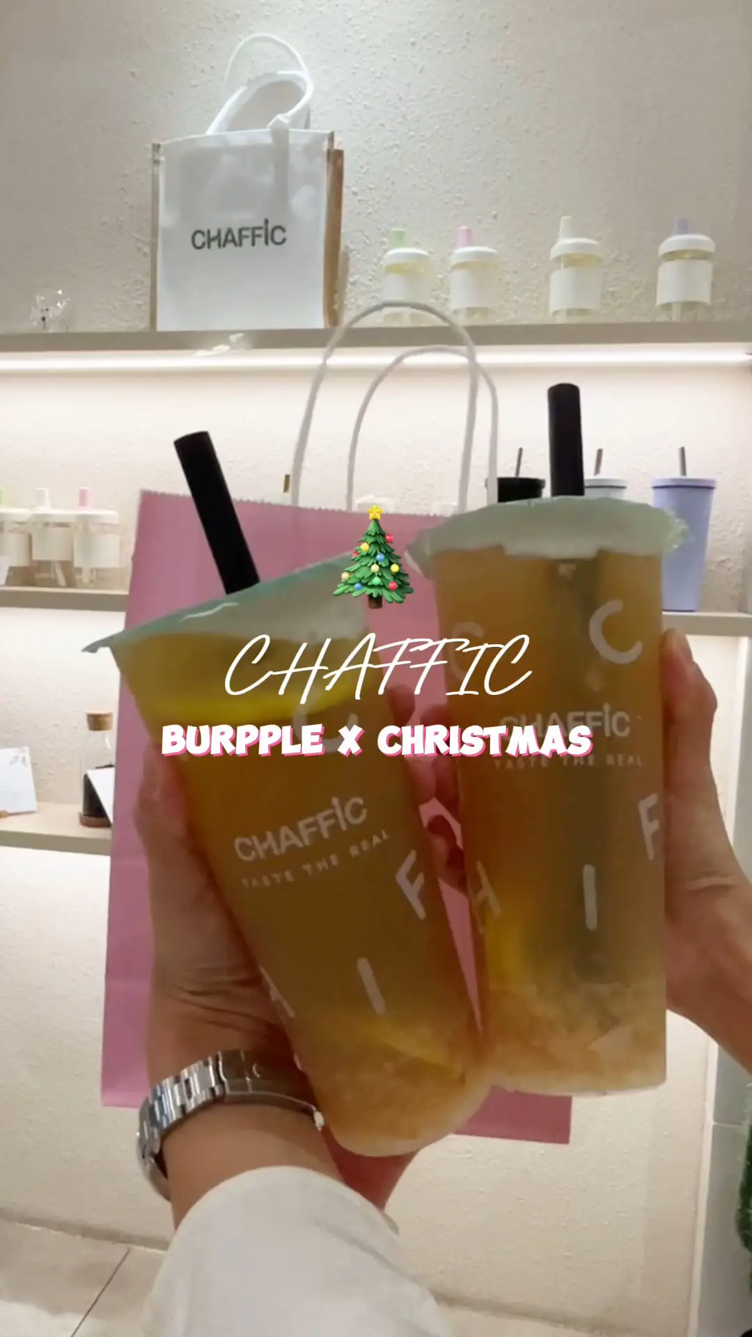 CHAFFIC X BURPPLE CHRISTMAS | Video published by BurppleSG | Lemon8