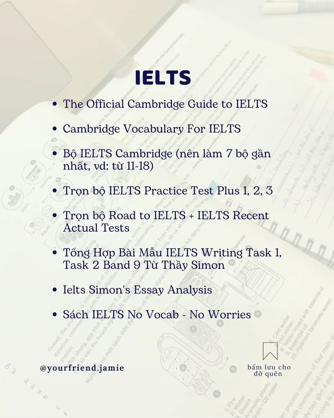 Tài liệu giúp mình đạt 7.5 Ielts & 1400+ SAT | Bộ sưu tập do Jamie 🌷 đăng | Lemon8
