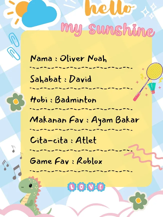 Name Tag Anak Paud - Pencarian Lemon8