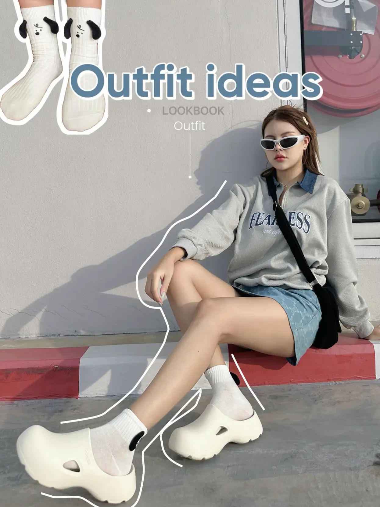 OOTD | แต่งตัวตามใจฉัน🤣💨 | แกลเลอรีที่โพสต์โดย fun꙳ʕㅇ̆̈ʔ 🍎🩹 | Lemon8