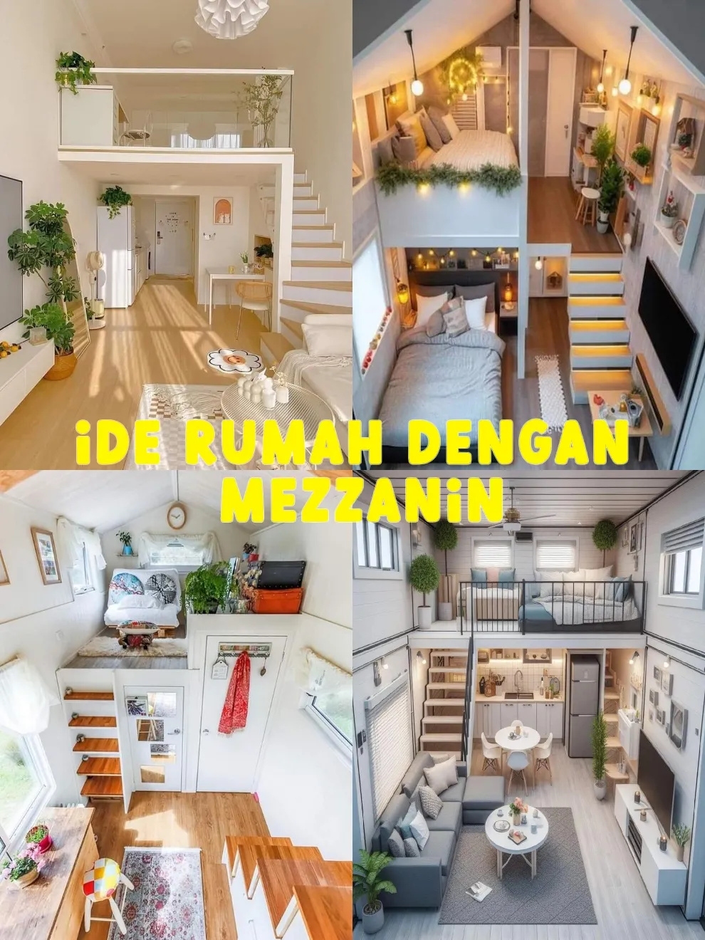 ide rumah dengan mezzanin | Galeri diposting oleh Ira Fajar | Lemon8