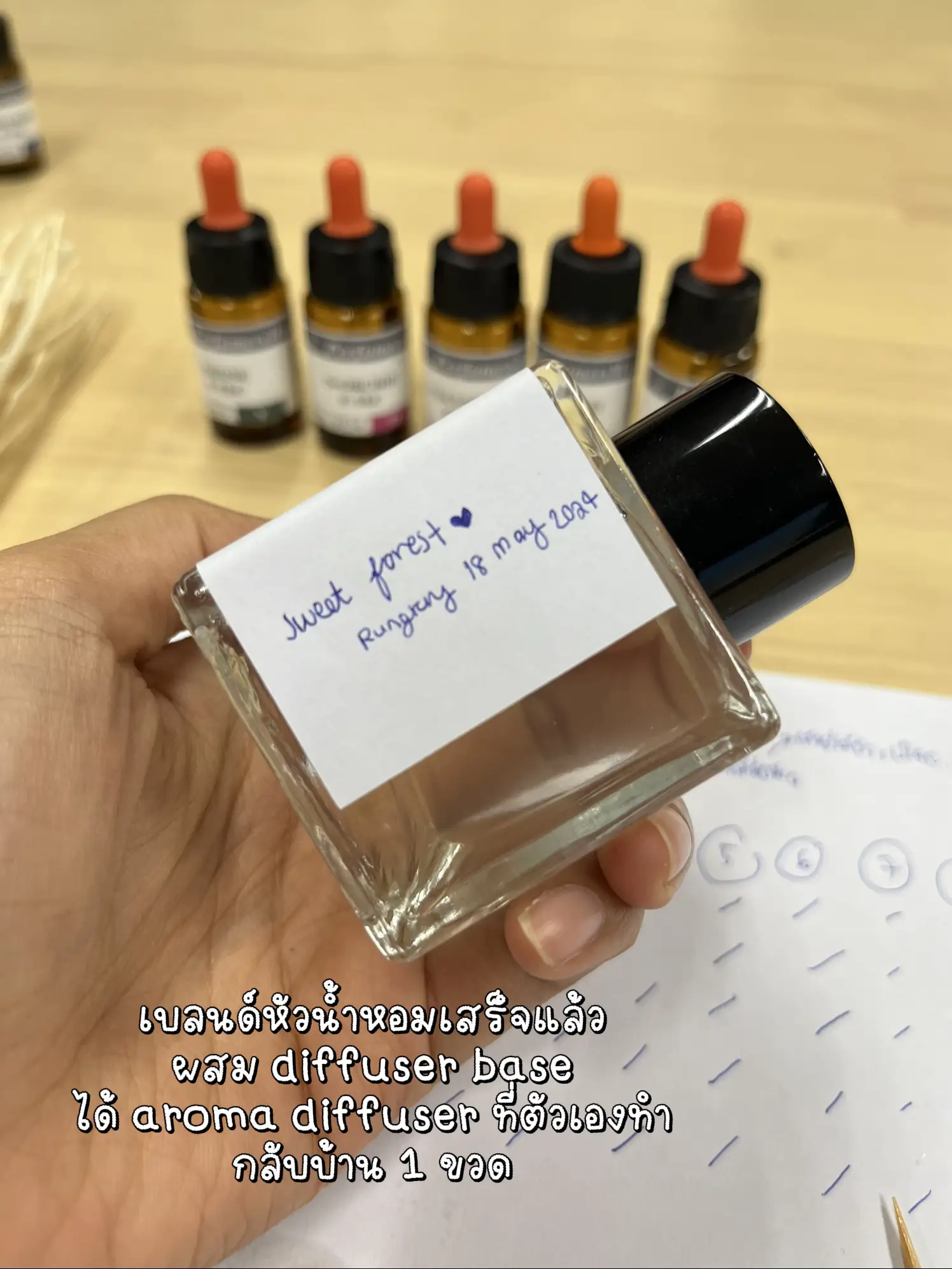 เรียนทำ Aroma Diffuser ที่ Prompt Art Space🪻 | แกลเลอรีที่โพสต์โดย rungrungdiary | Lemon8