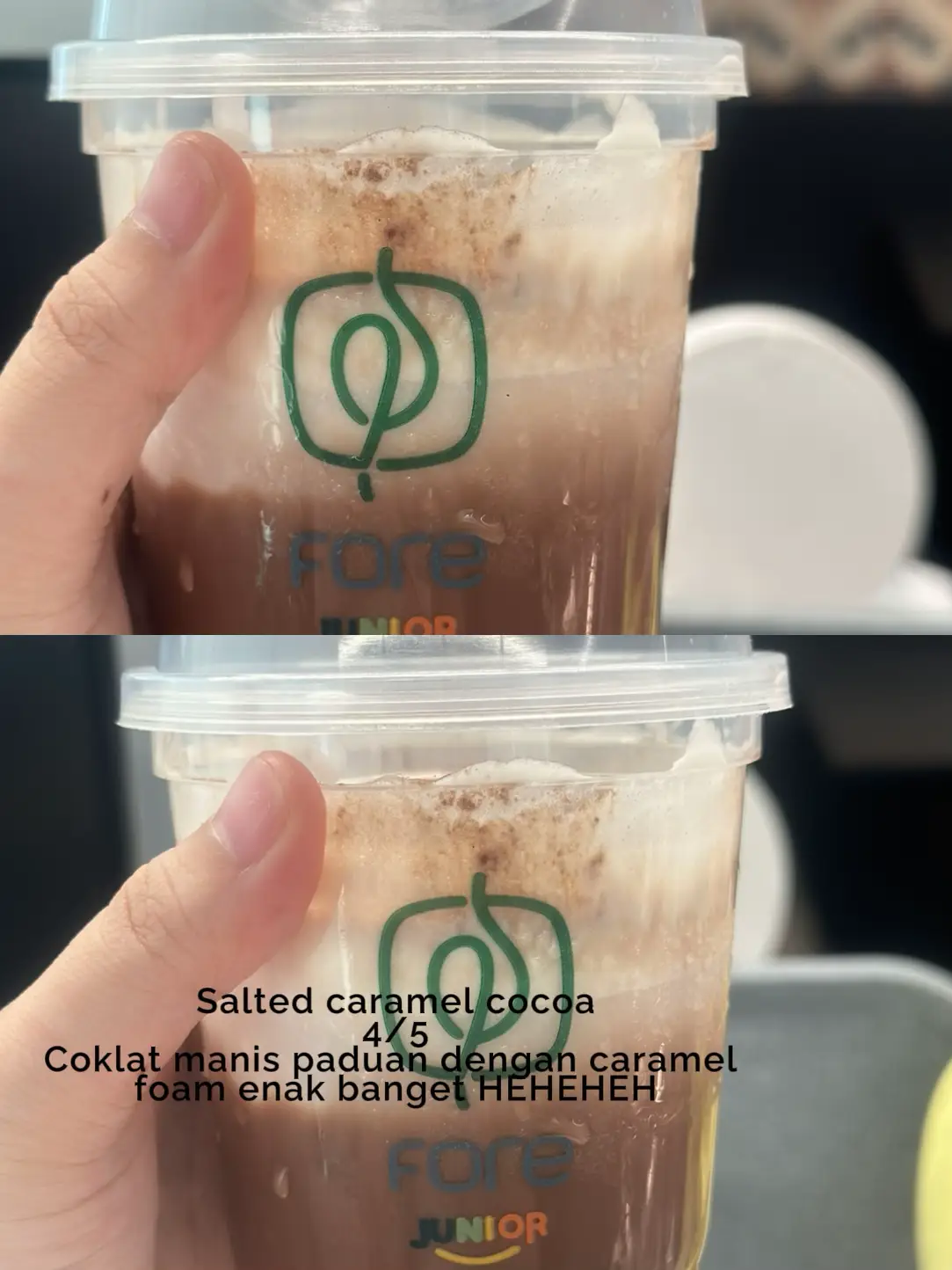 2 menu fore non coffee EMANG NYA ENAK?? | Galeri diposting oleh missrantau | Lemon8
