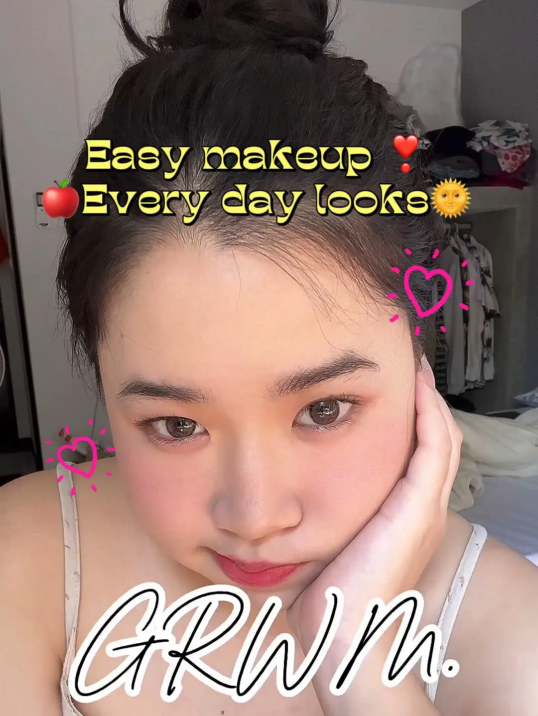 GRWM- everyday makeup ja💕 | วิดีโอที่เผยแพร่โดย susugas 🍒 | Lemon8