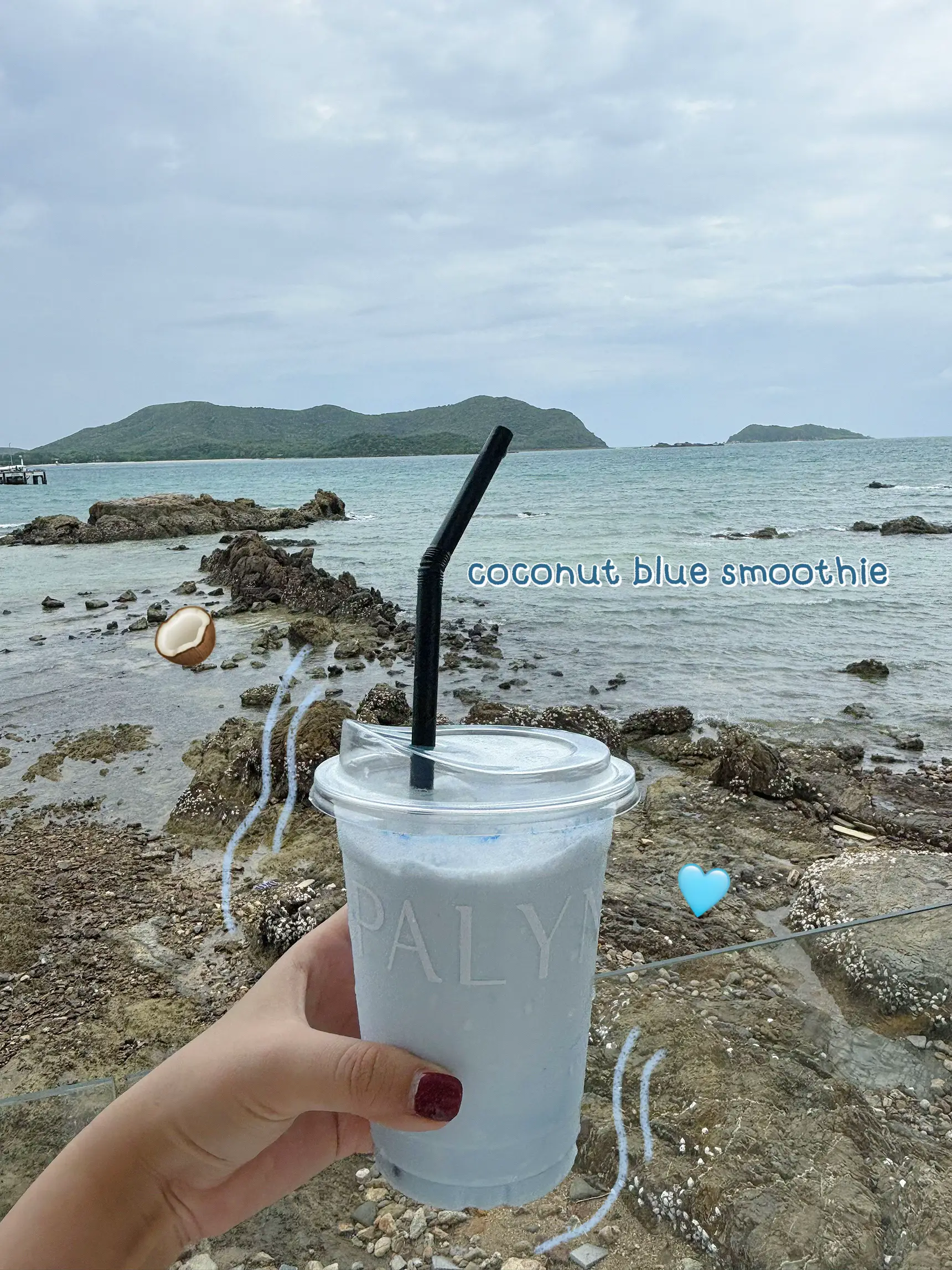 PALYN cafe🥥🌴🌊คาเฟ่ใหม่ติดทะเลสัตหีบ! | แกลเลอรีที่โพสต์โดย mostfave💖👍🏻💫 ...
