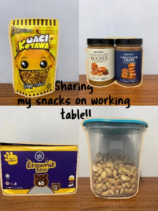 What kind of snacks I eat while working and study? | Galeri diposting ...