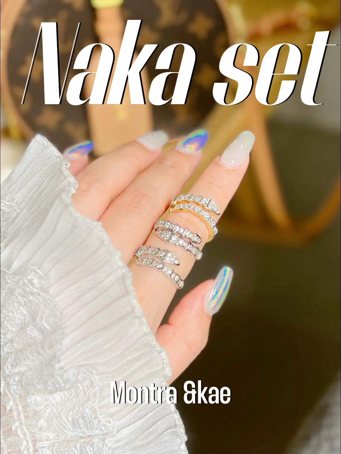 Naka set แหวนพญานาคา เสริมดวง 2567 ปีมังกร | แกลเลอรีที่โพสต์โดย Kae chomnita | Lemon8