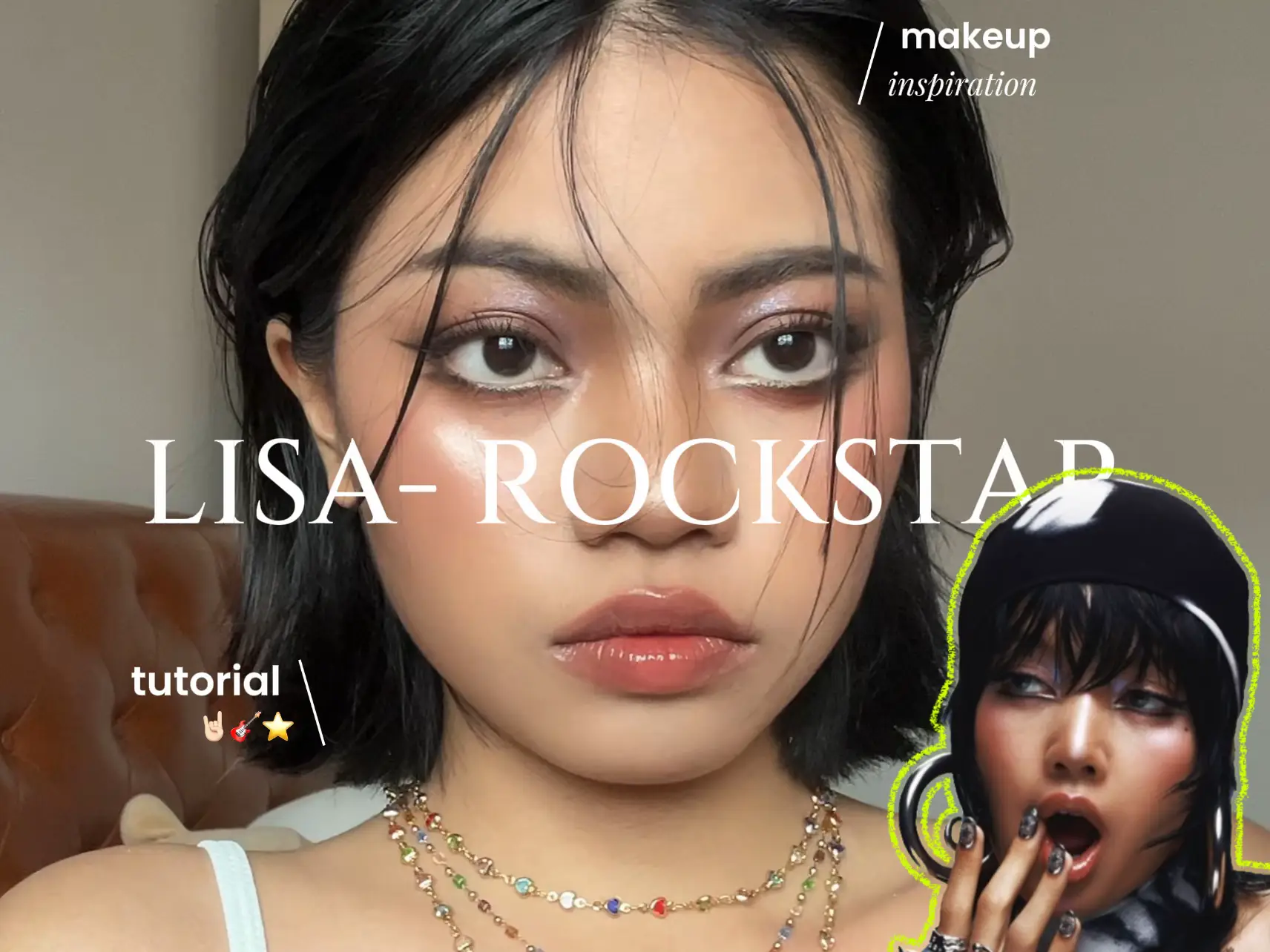ทรงผม Lisa แบบใน MV Rockstar 🖤⭐️🤘🏻 | วิดีโอที่เผยแพร่โดย นอนอ นิสหน่อย | Lemon8