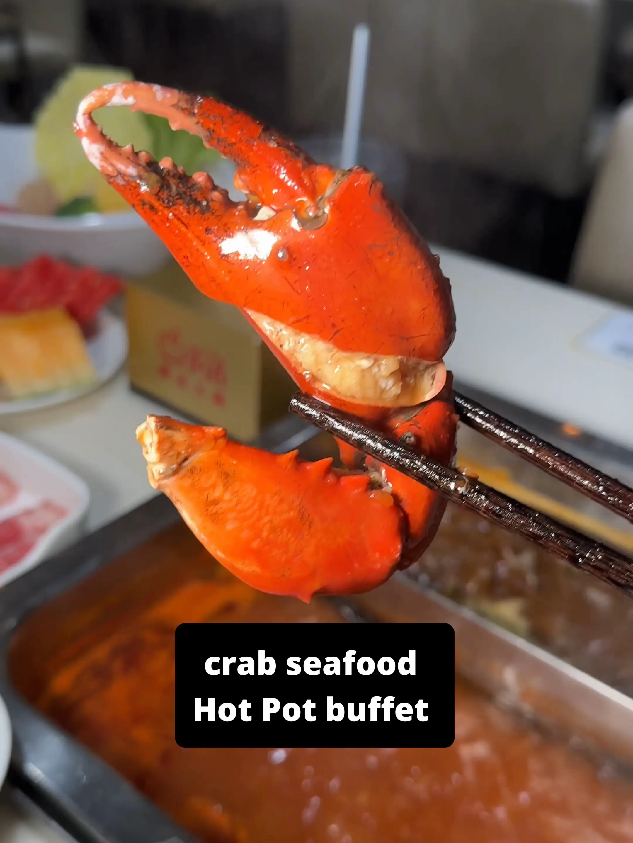 orchard geatway crab seafood hotpot buffet | Video published by SG ...