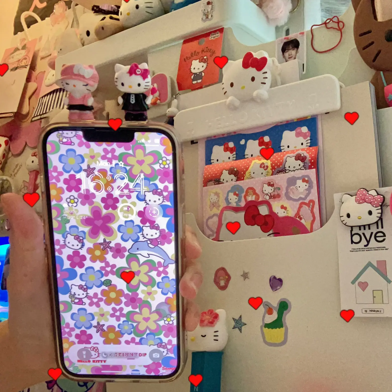 Hello Kitty ꊞ ʕ⁰̈ʕ⁰̈ʔ ⁼³ | แกลเลอรีที่โพสต์โดย bortor ୨ৎ | Lemon8