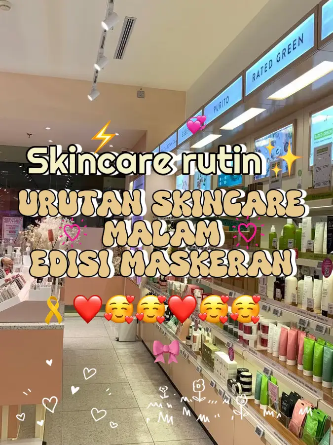 Urutan skincare malam edisi maskeran | Galeri diposting oleh iamara1 ...