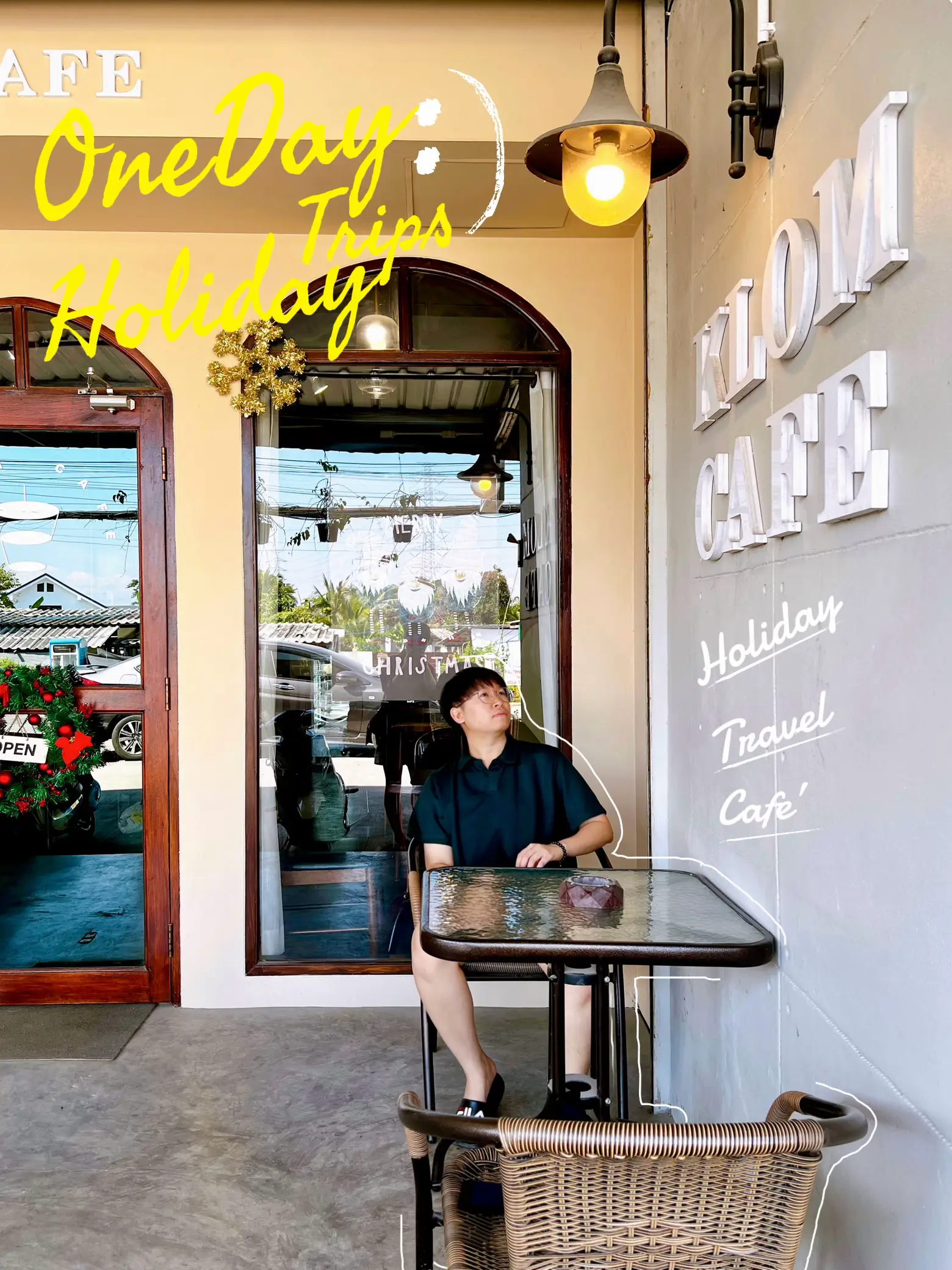 One day (Holiday) : KLOM cafe’ @chiangmai | แกลเลอรีที่โพสต์โดย Nook29nc | Lemon8