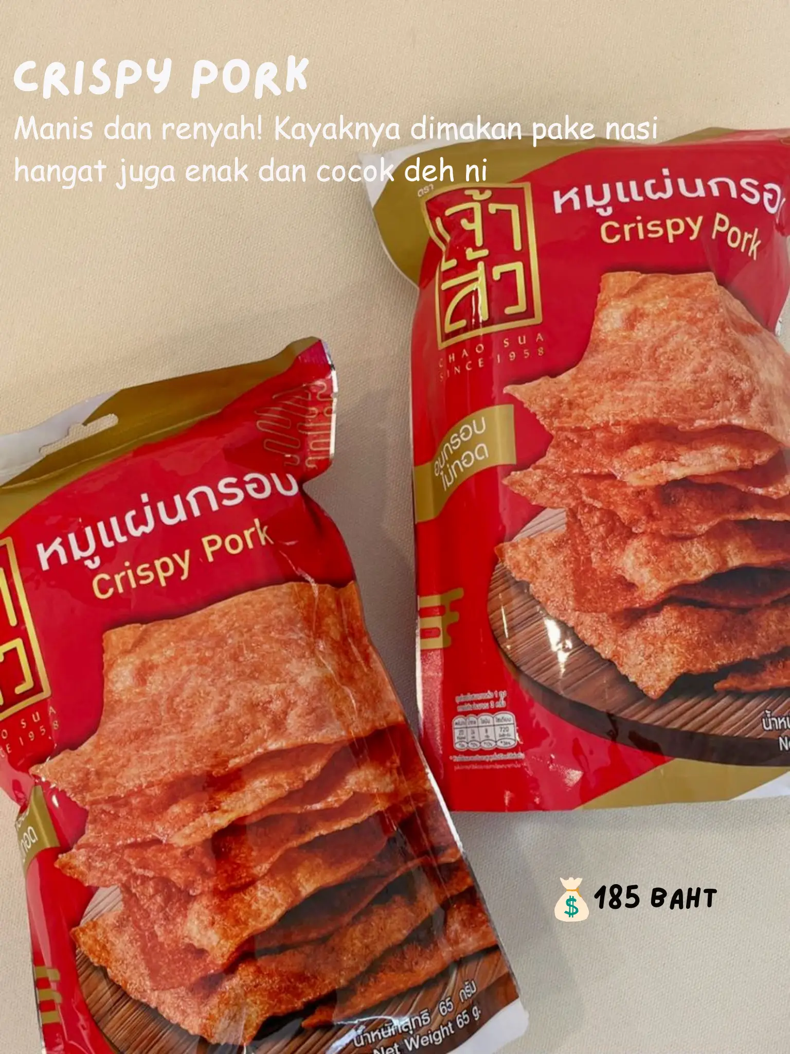 Review Oleh-oleh Snack dari Thailand 🇹🇭 | Galeri diposting oleh Jessica ...