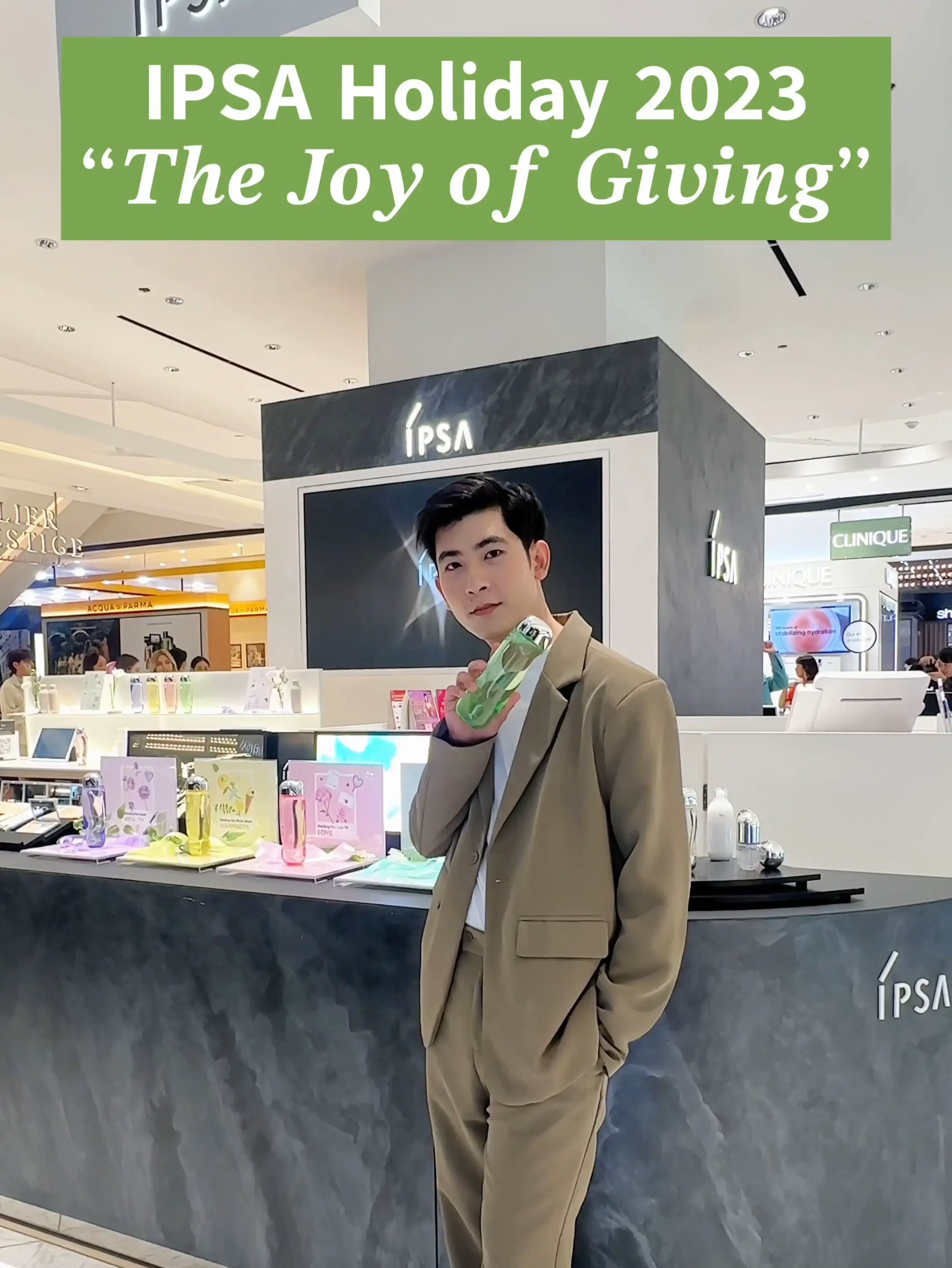 พาชม IPSA HOLIDAY COLLECTION 2023 | วิดีโอที่เผยแพร่โดย Wanvismo | Lemon8