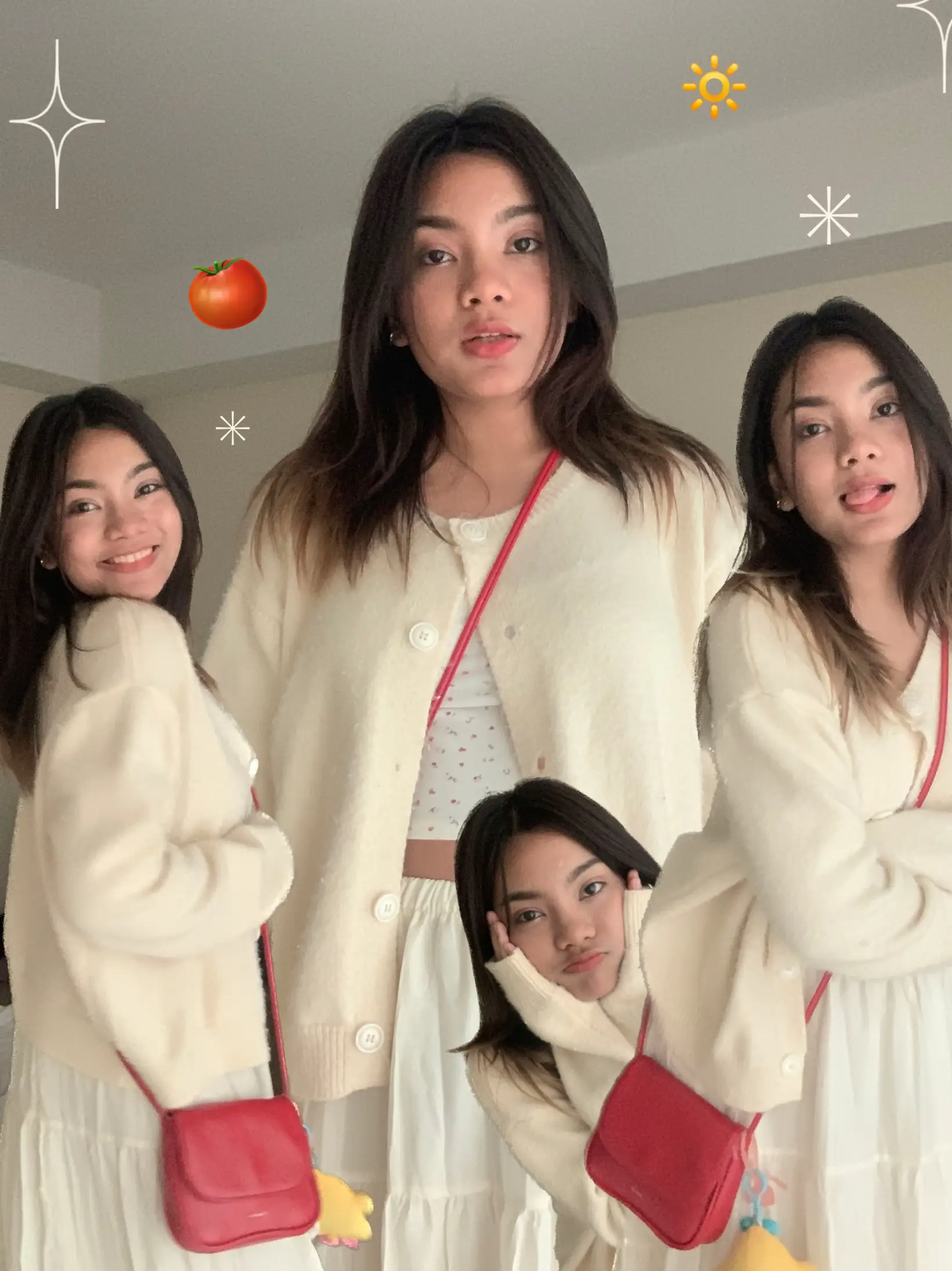 🔆ootd 4 ลุค กระโปรงยาว🍅 | แกลเลอรีที่โพสต์โดย ลิตเติ้ลฟิว👧🏻🍅 | Lemon8