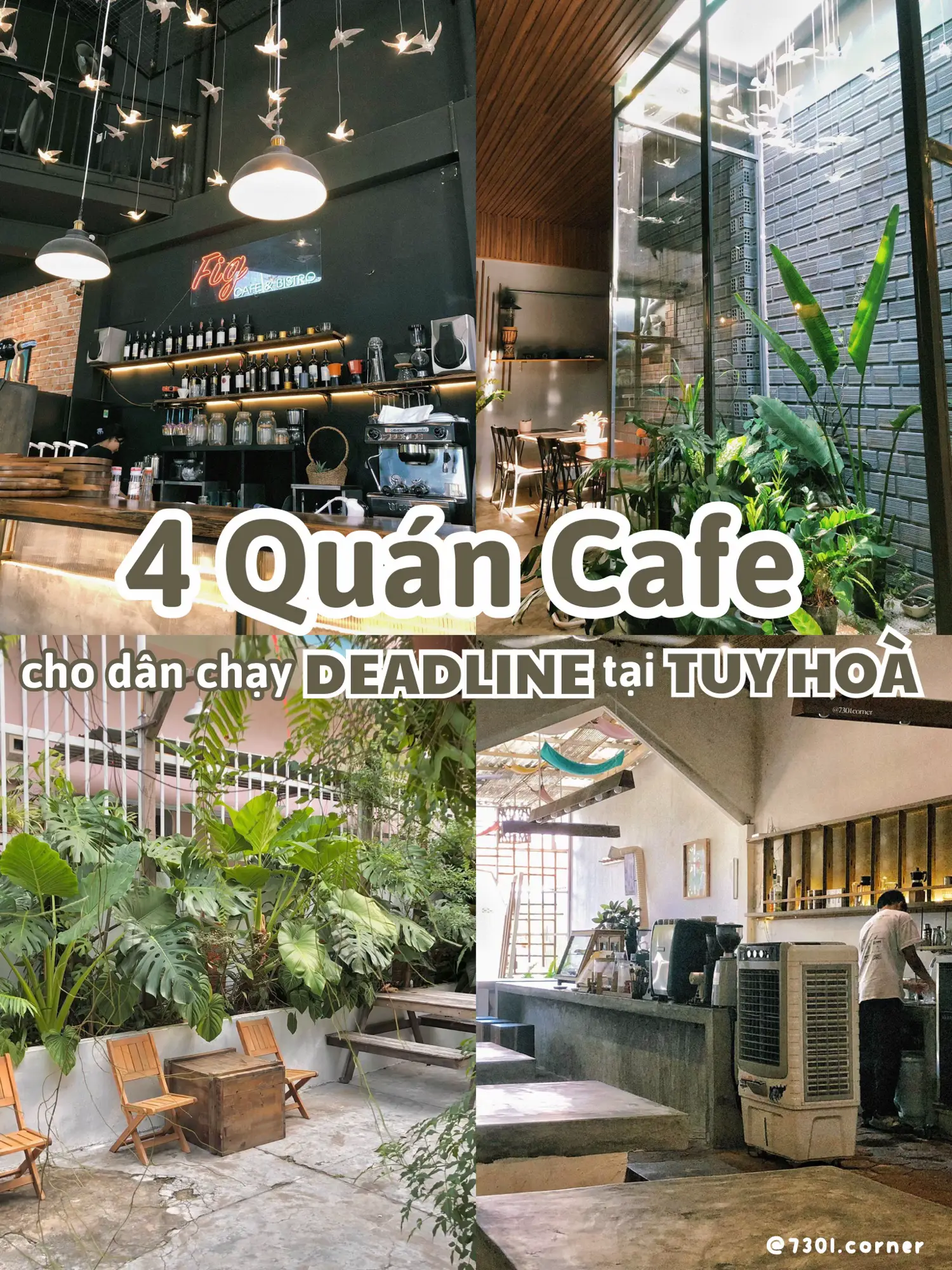 4 QUÁN CAFE CHO DÂN CHẠY DEADLINE TẠI TUY HOÀ | Bộ sưu tập do 7301.corner đăng | Lemon8
