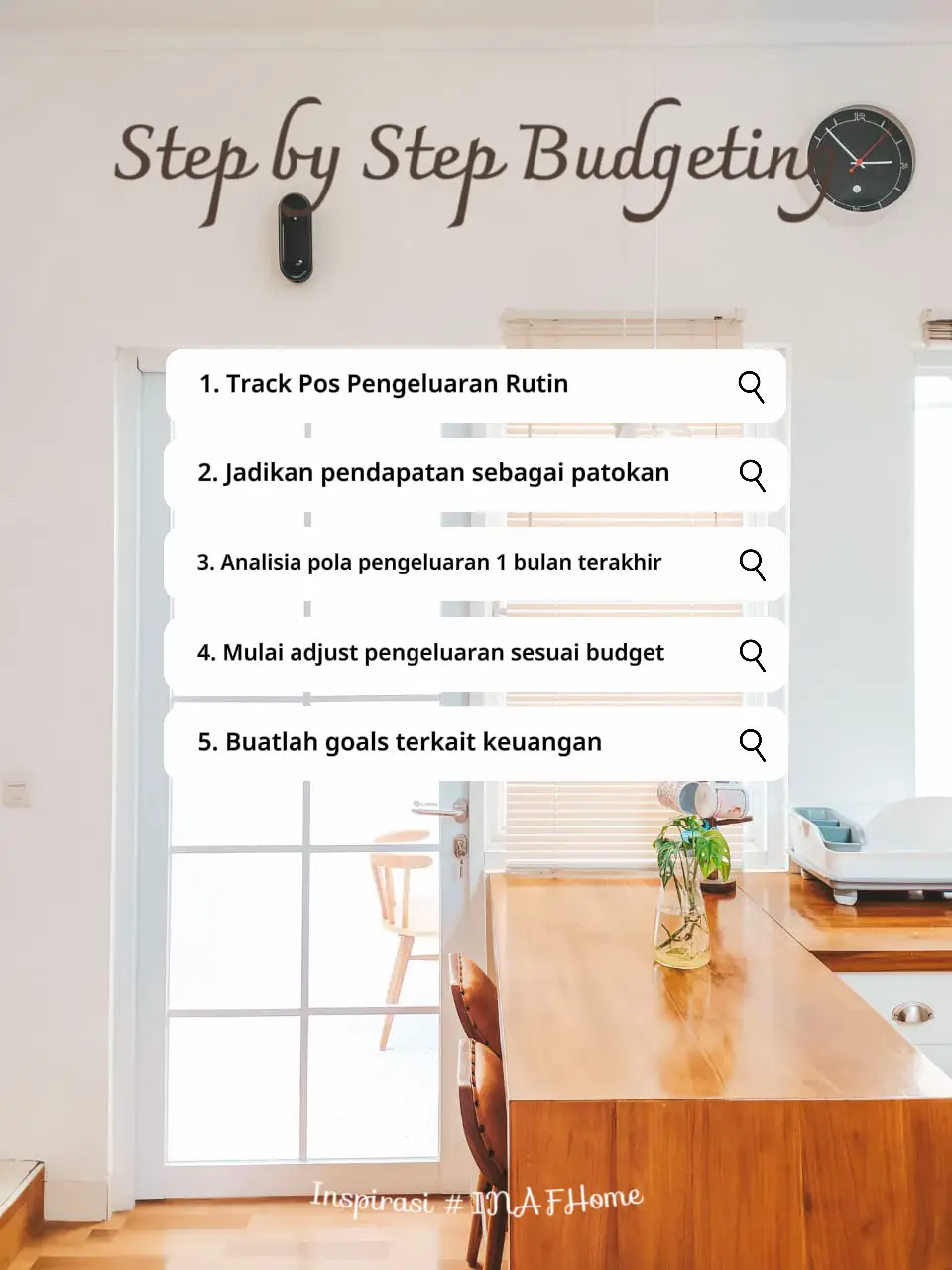 Tips Budgeting : Living Alone | Galeri diposting oleh INAFHome | Lemon8