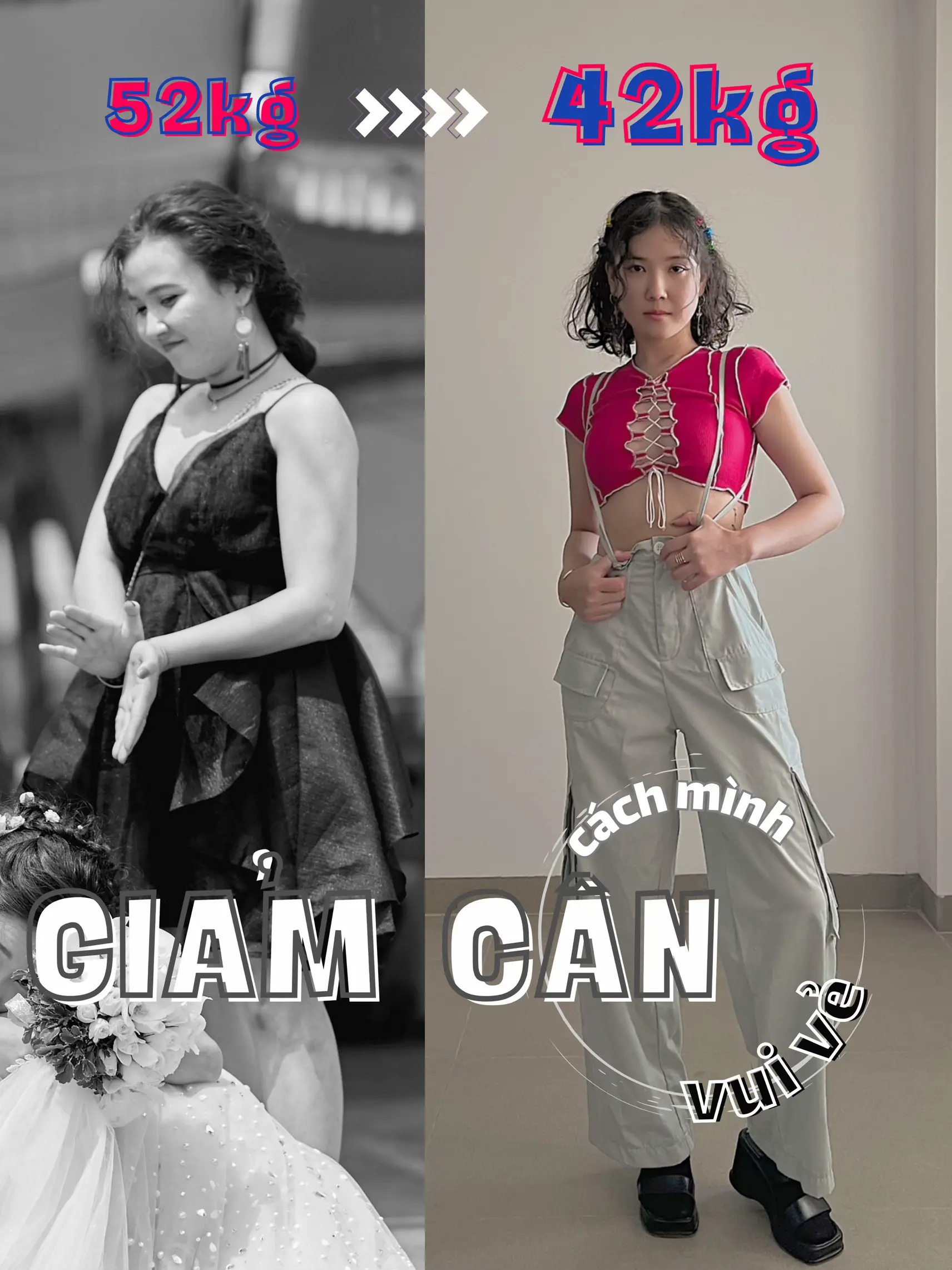 Hành trình thăng hạng nhan sắc sau khi giảm 10KG 💪🏻 | Bộ sưu tập do CÁ MẬP MẬP OOTD đăng | Lemon8