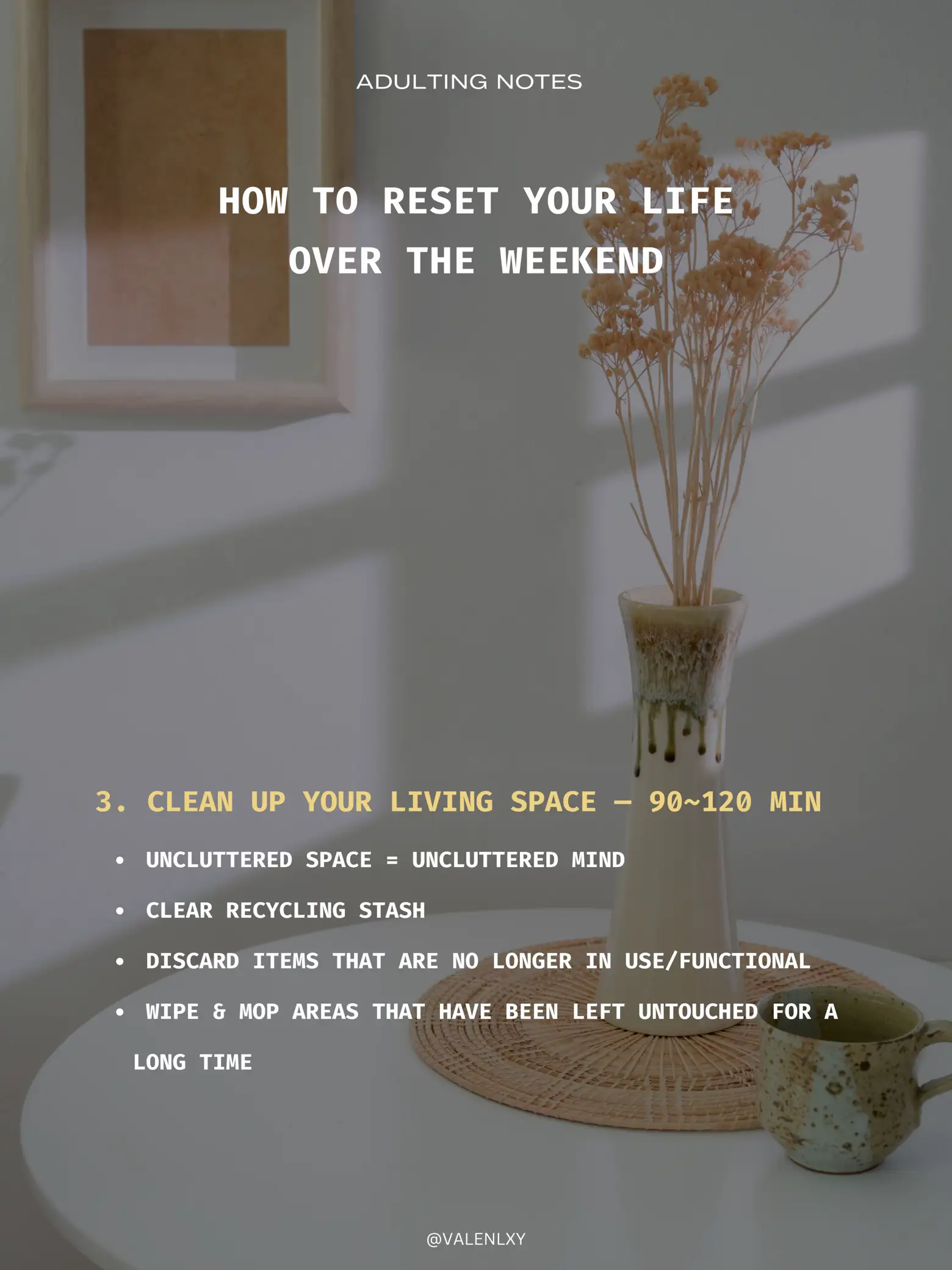 [READ THIS] How to reset over the weekend! 🍵😌 | Gallery posted by ...