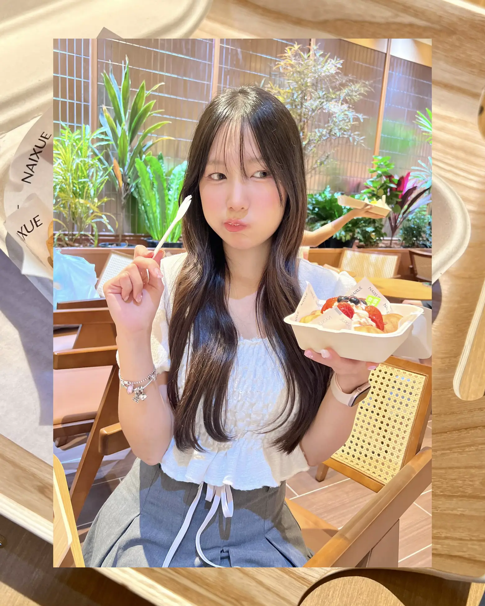 Naixue ร้านชาชีสผลไม้ โปร 1 แถม 1!!! | แกลเลอรีที่โพสต์โดย yeepoontcn | Lemon8