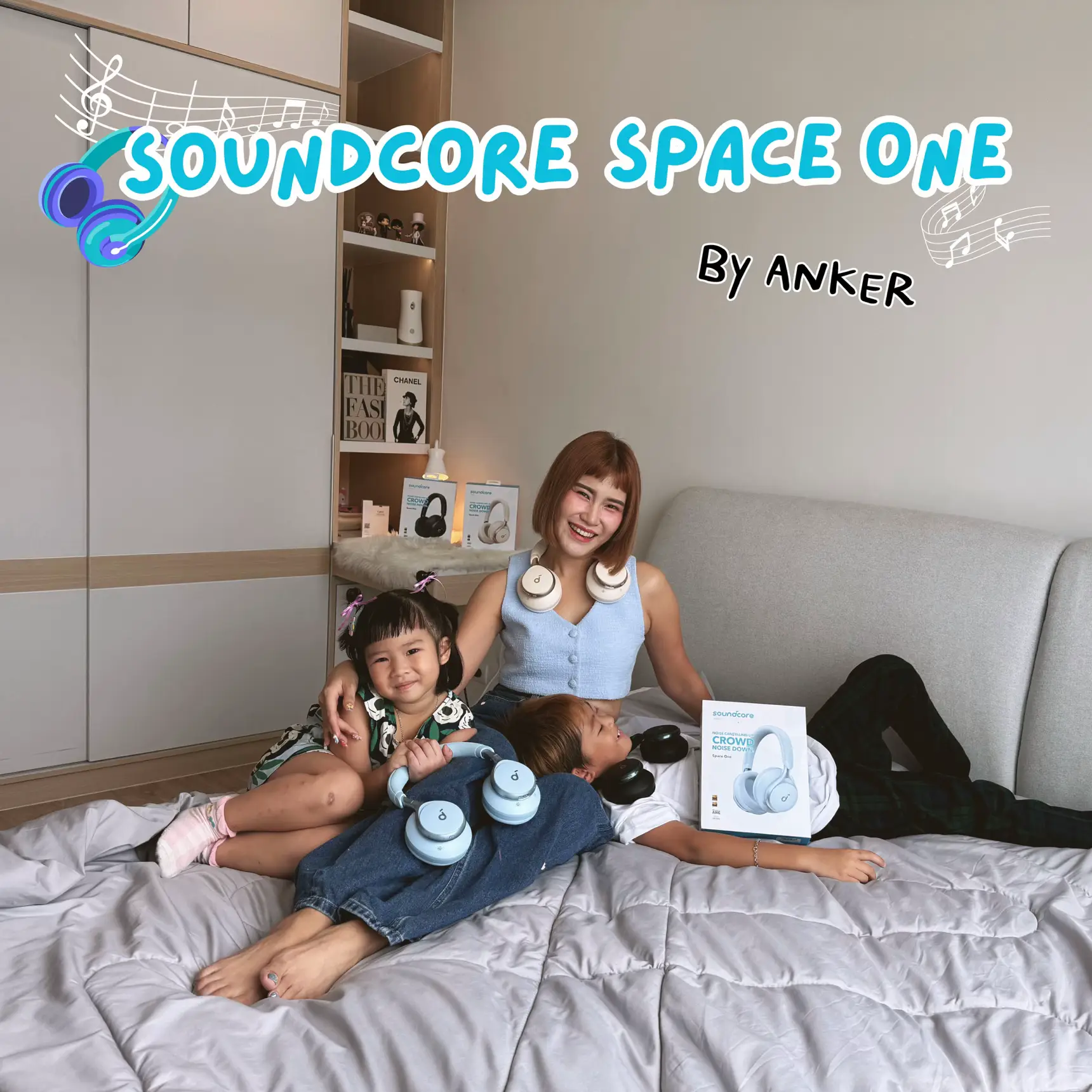 🎧 Soundcore Space One By Anker🎧 | แกลเลอรีที่โพสต์โดย GaleChatsuree🌻 | Lemon8