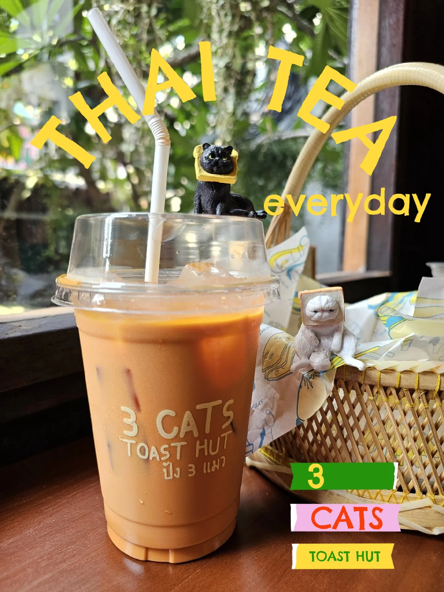 Thai Tea Everyday at 3 Cats Toast Hut | แกลเลอรีที่โพสต์โดย ...