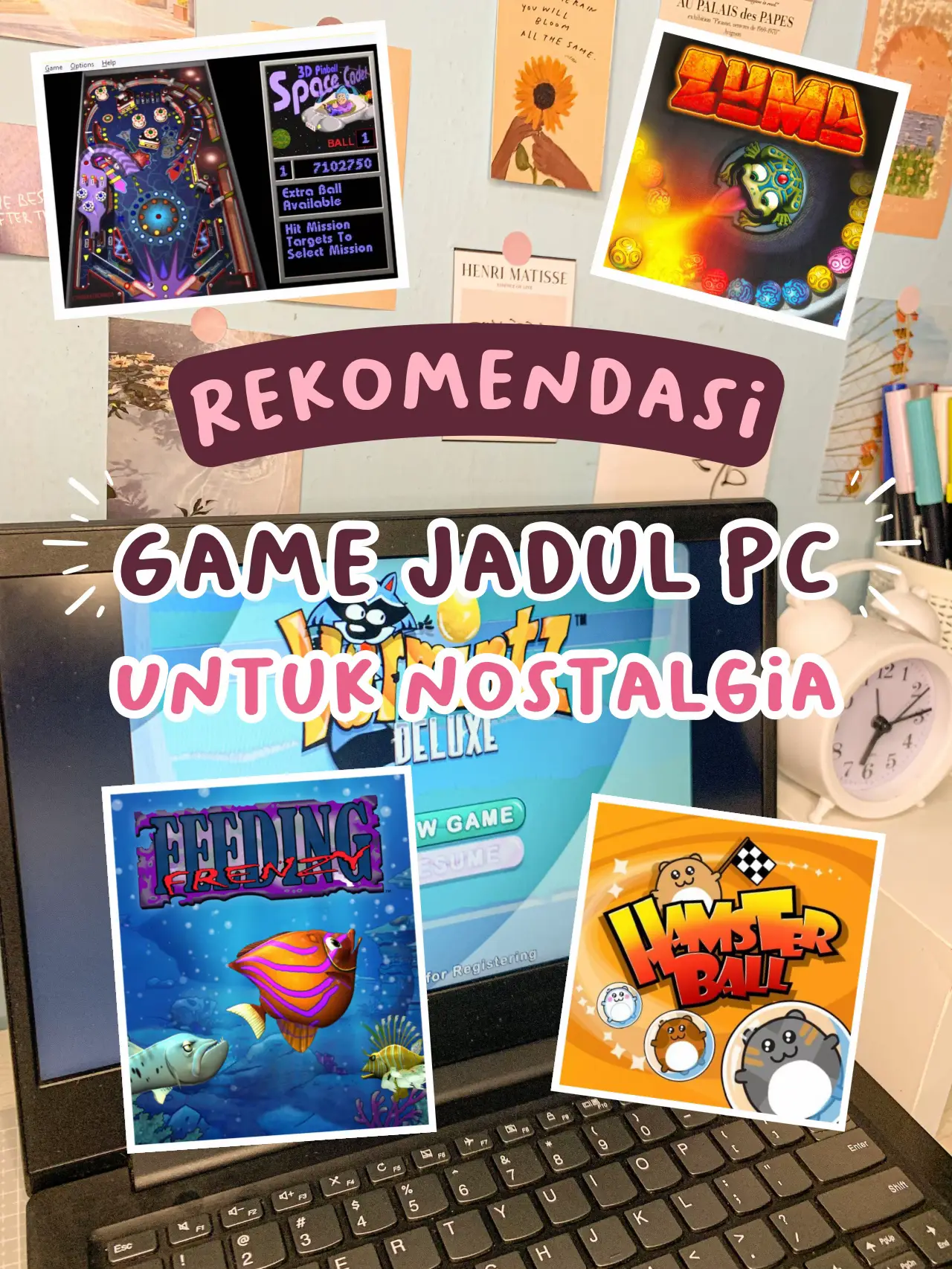 REKOMENDASI GAME JADUL 👾 | Galeri diposting oleh studyssha | Lemon8