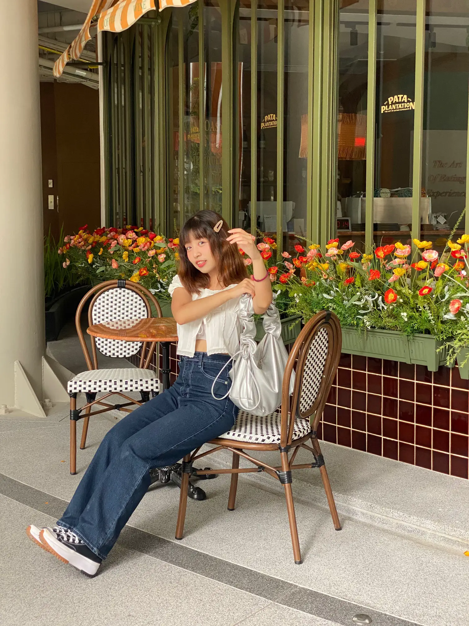 148cm’s OOTD | ในที่สุดก็เจอแบรนด์ยีนส์ที่ไม่ต้องไปตัดขา!👖 ️ | แกลเลอรีที่โพสต์โดย pattaling.🏔 ...