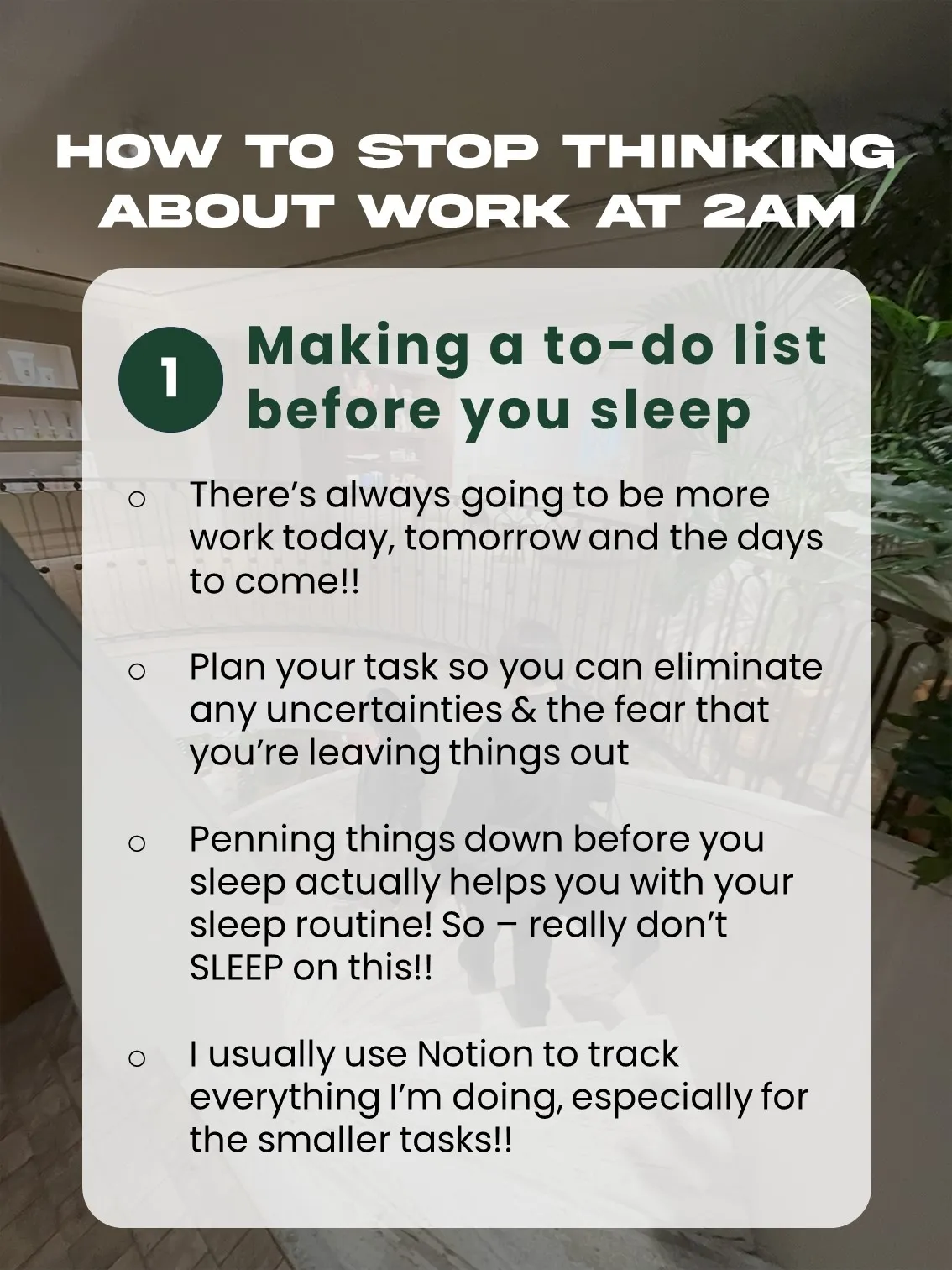 Stop THINKING about work at 2AM in the morning!! 🤢 | แกลเลอรีที่โพสต์ ...