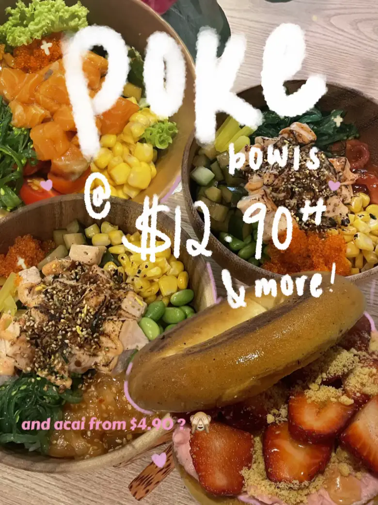 POKE BOWLS FOR NORTH-EASTIES! 😝🍱 | แกลเลอรีที่โพสต์โดย chloe! | Lemon8