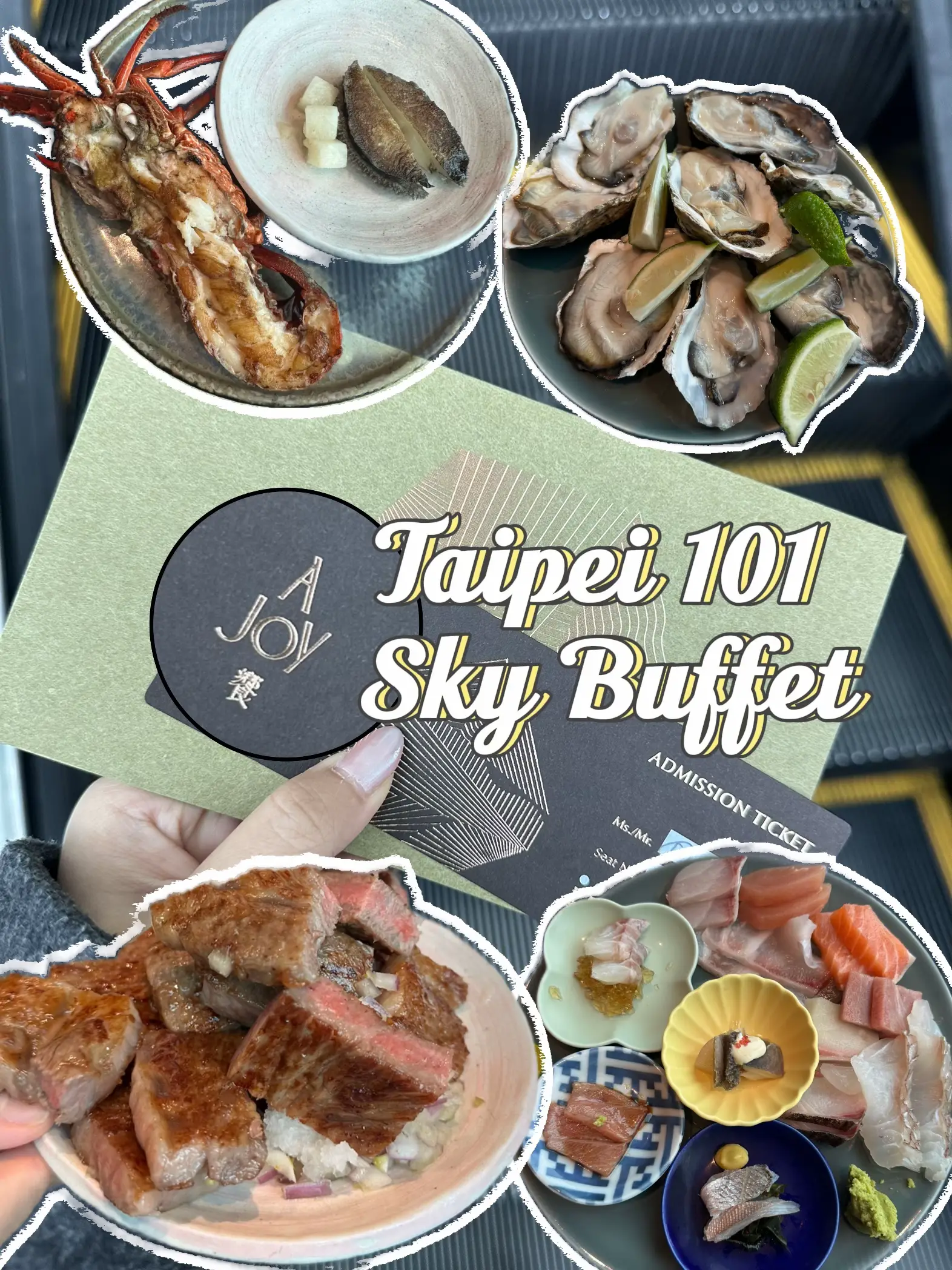 A Joy — Taipei 101 Premium Sky Buffet! | Gallery posted by Nikki | Lemon8