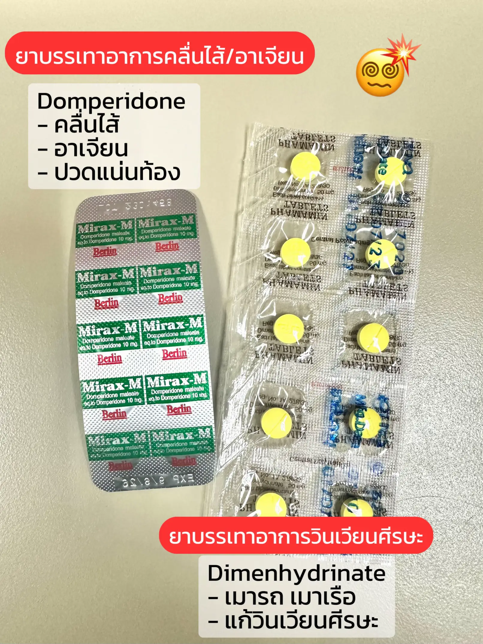 💊ยา— ที่ควรพกเวลาไปเที่ยว มีในกระเป๋าบ้างหรือยัง ? | แกลเลอรีที่โพสต์ ...