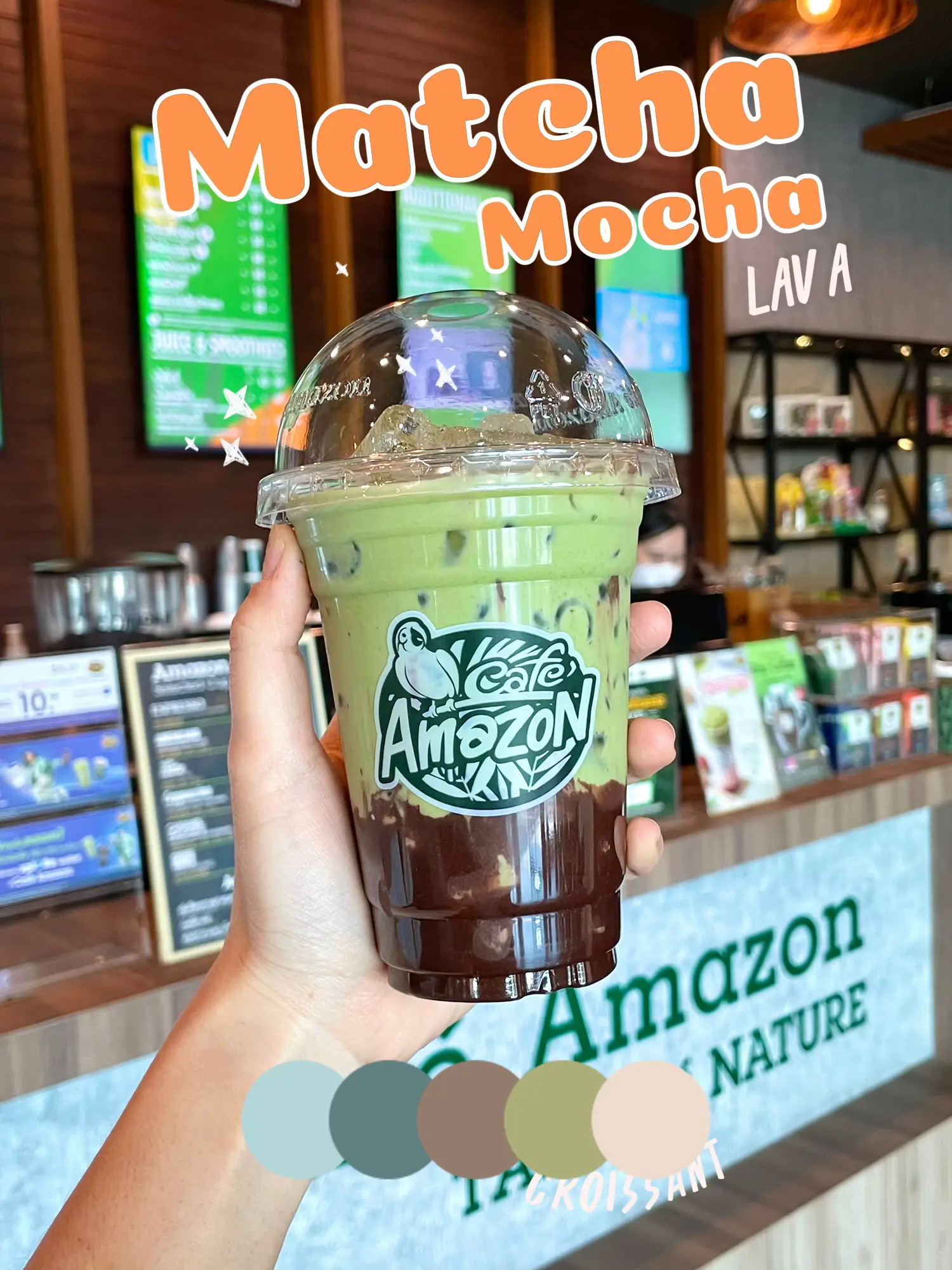 Matcha Mocha Lava🍵 | แกลเลอรีที่โพสต์โดย กัณฑ์. | Lemon8