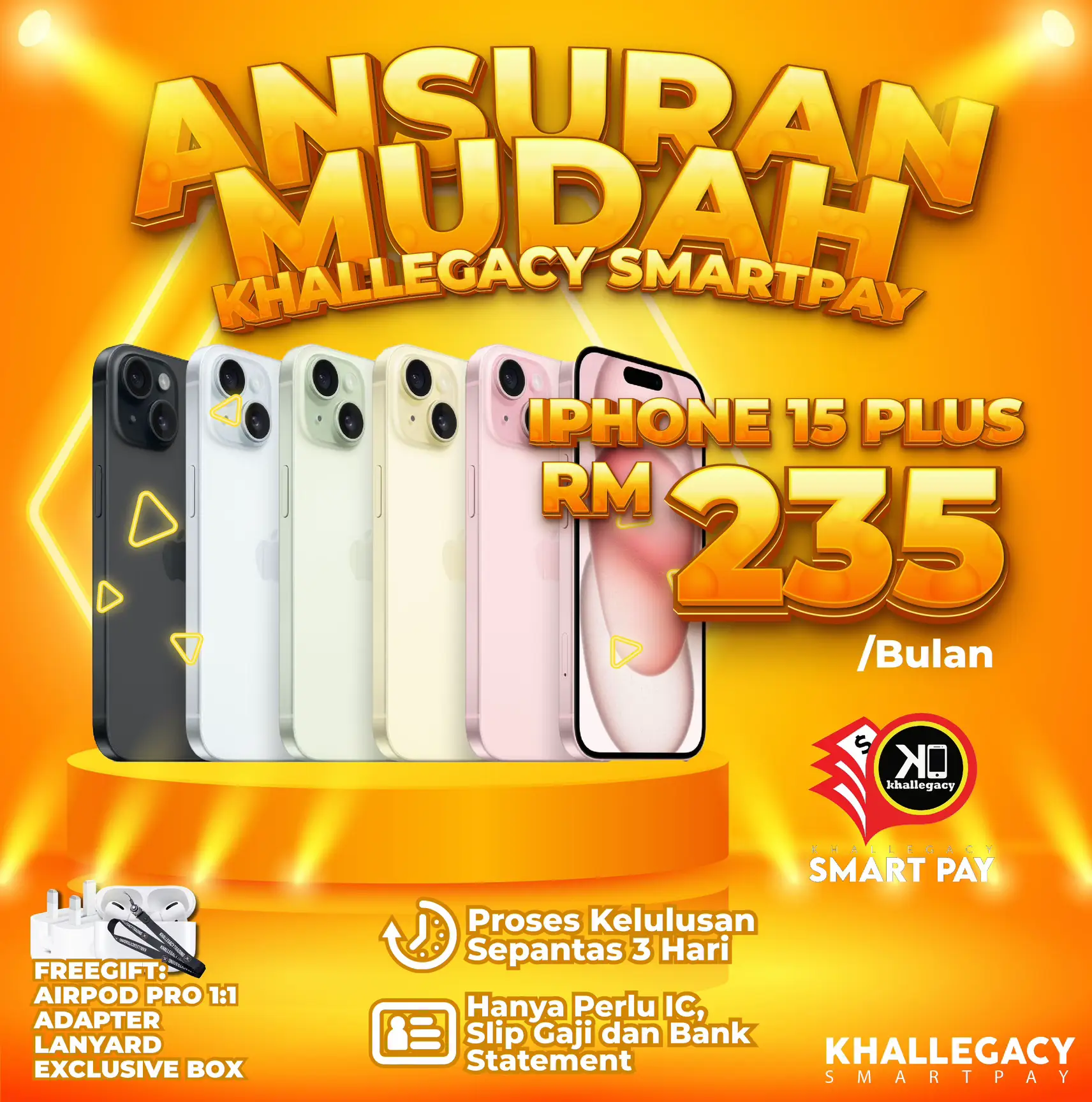 ANSURAN IP15 PLUS | Galeri disiarkan oleh Hambali | Lemon8