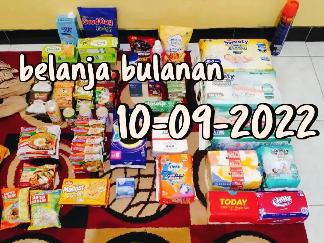 belanja bulanan | Galeri disiarkan oleh variza | Lemon8