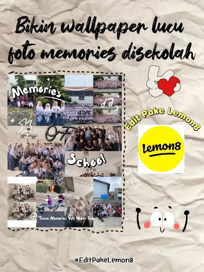 EDIT FOTO JADI WALLPAPER ALA APT.ROSE PAKE LEMON8😍 | Galeri diposting oleh shintahri_ | Lemon8