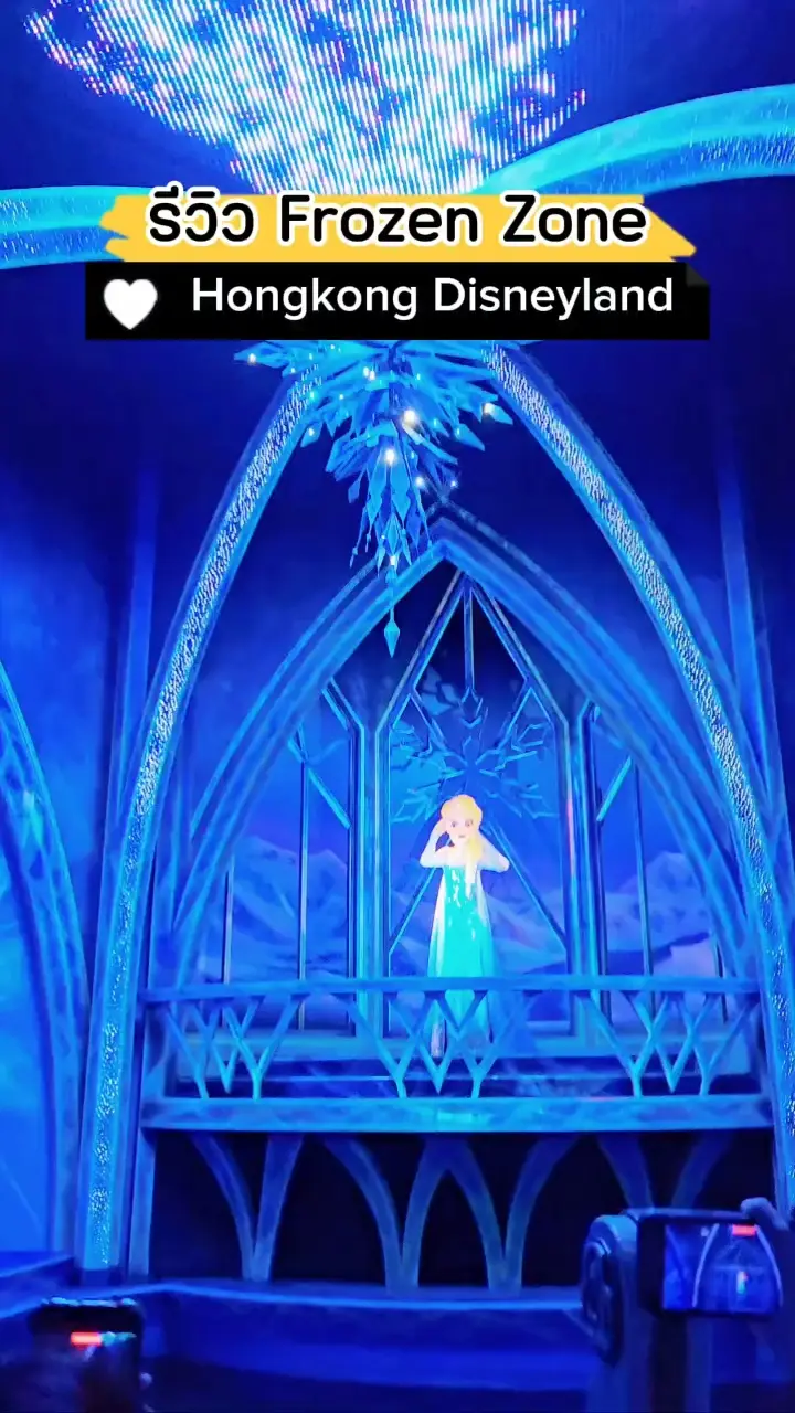 Reviews frozen zone reopened Hongkong Disneyland | Video published by ...