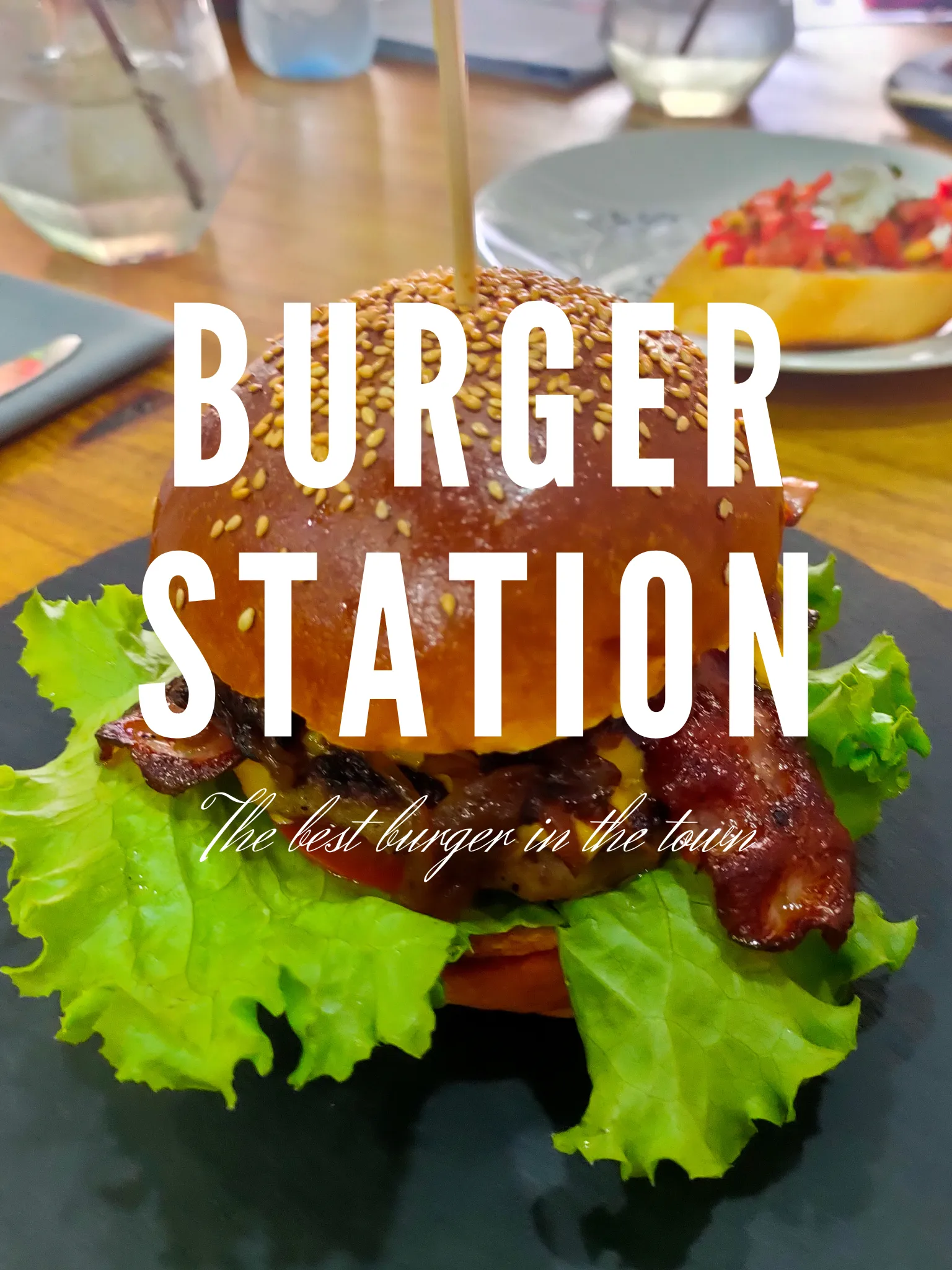 Burger Station เบอร์เกอร์ร้านเด็ดในพัทยา | แกลเลอรีที่โพสต์โดย Greenonym🪴 | Lemon8