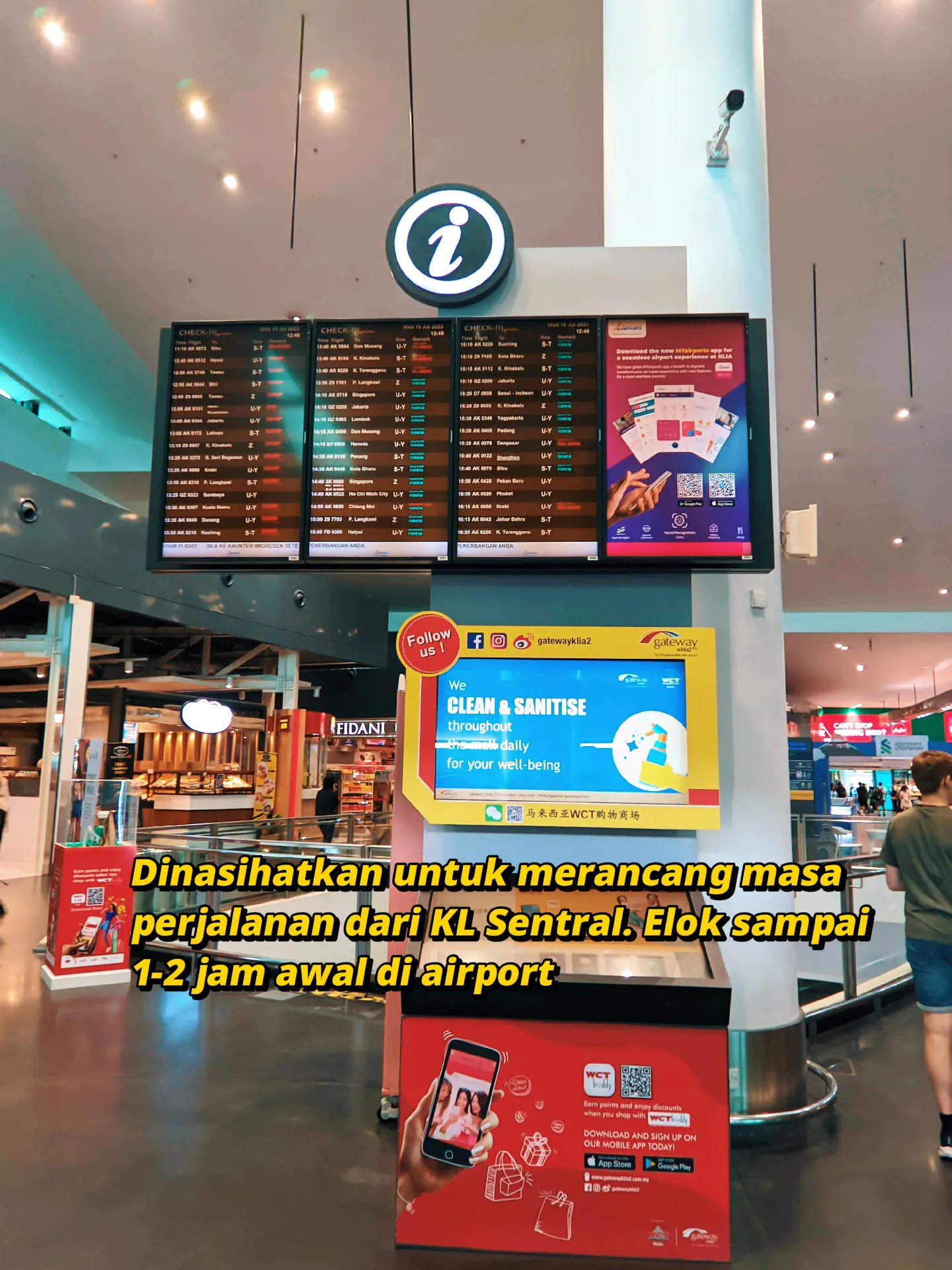 klia2 international departure - Carian Lemon8