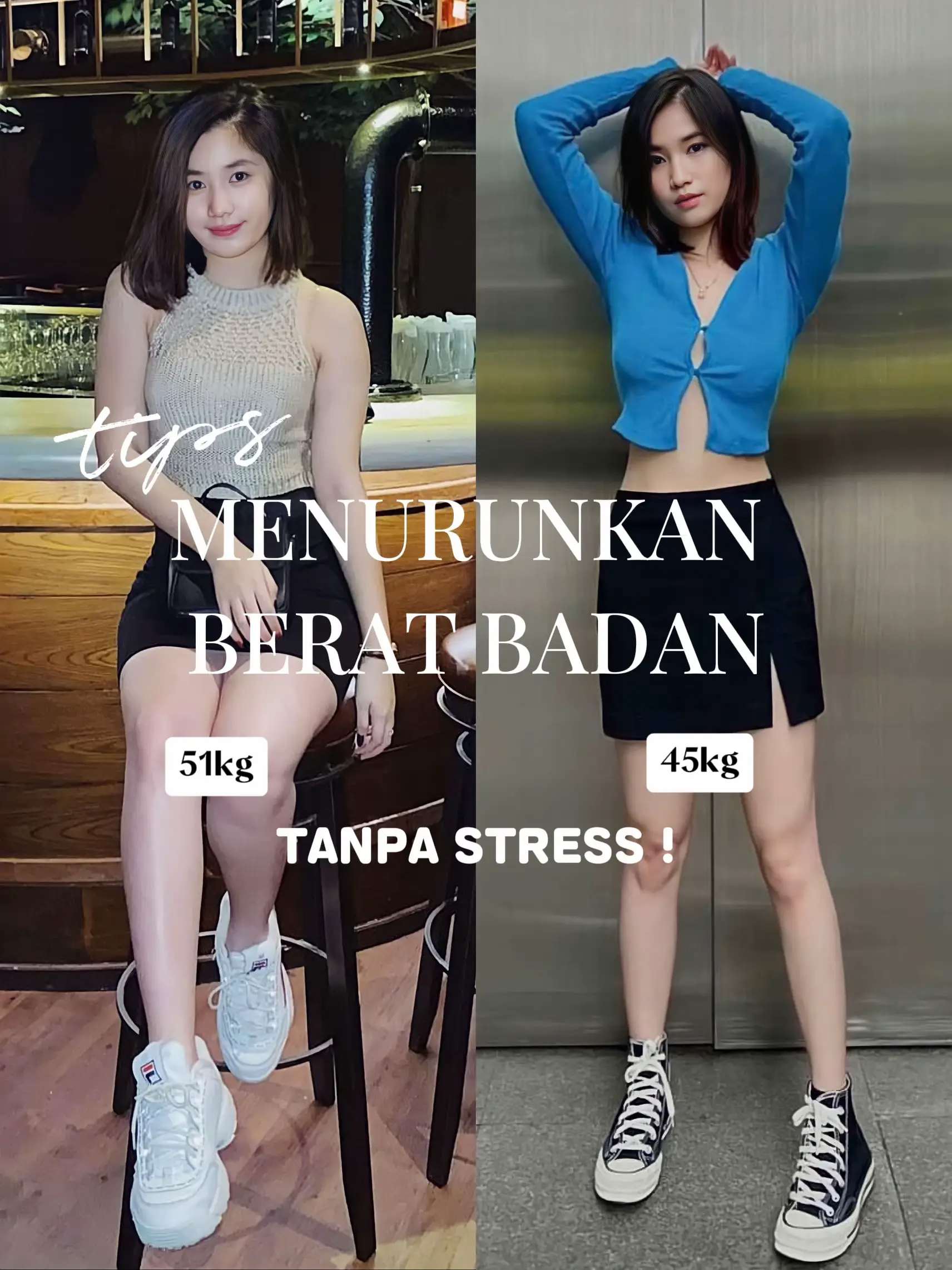 Cara aku nurunin berat badan dari 51kg ke 45kg ⁉️ | แกลเลอรีที่โพสต์โดย viviyanti | Lemon8
