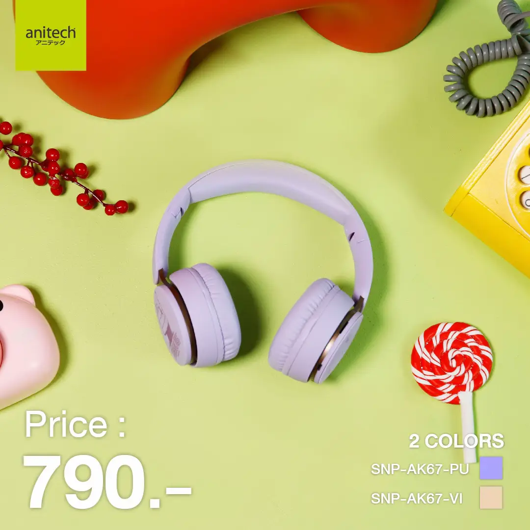 หูฟังสุดคิ้วท์ น้ำหนักเบาใช้ได้ทุกไลฟ์สไตล์ต้องนึกถึง SNP-AK67 😆 | แกล ...