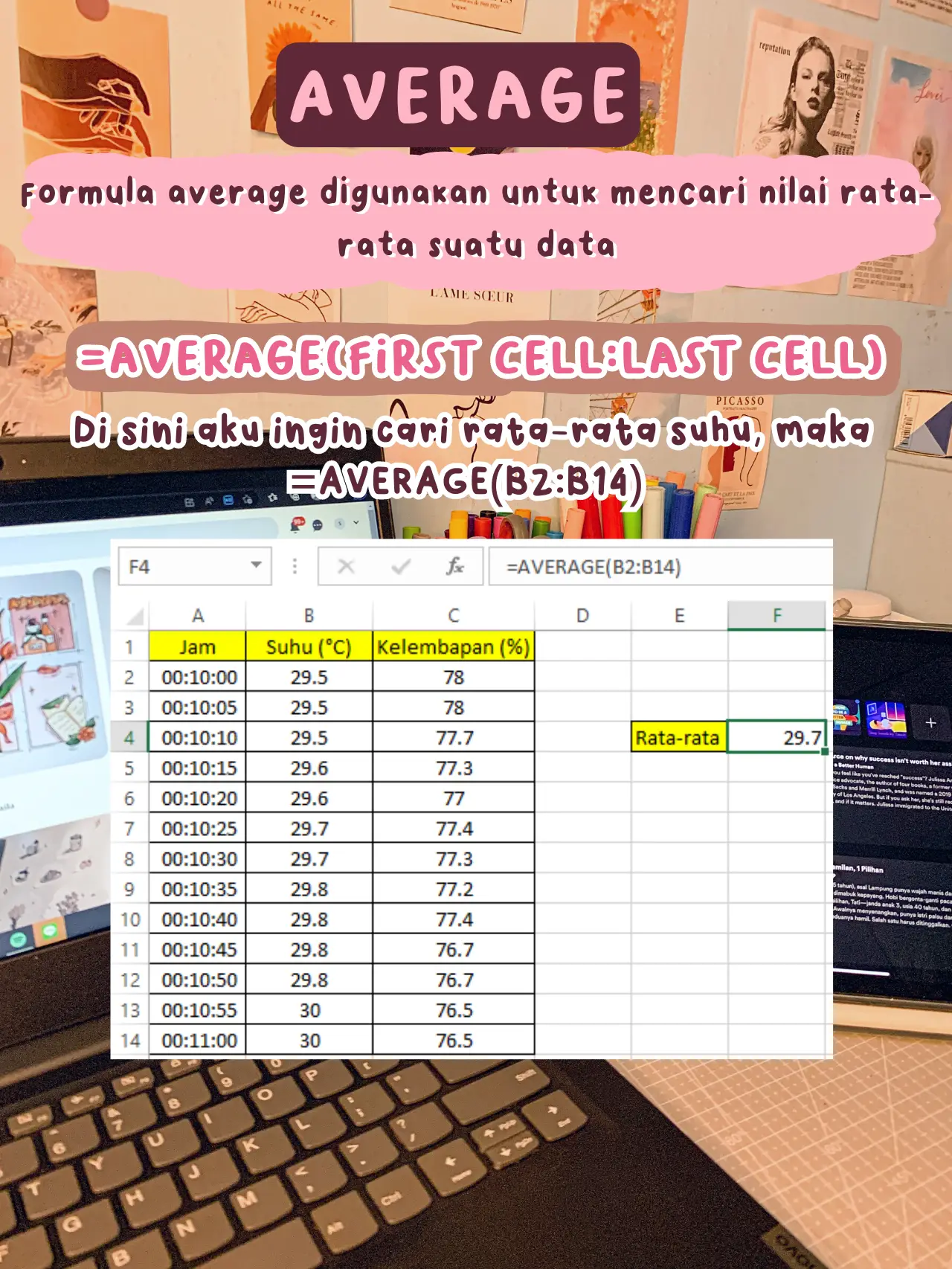 BASIC MICROSOFT EXCEL FORMULA‼️ | Galeri disiarkan oleh studyssha | Lemon8