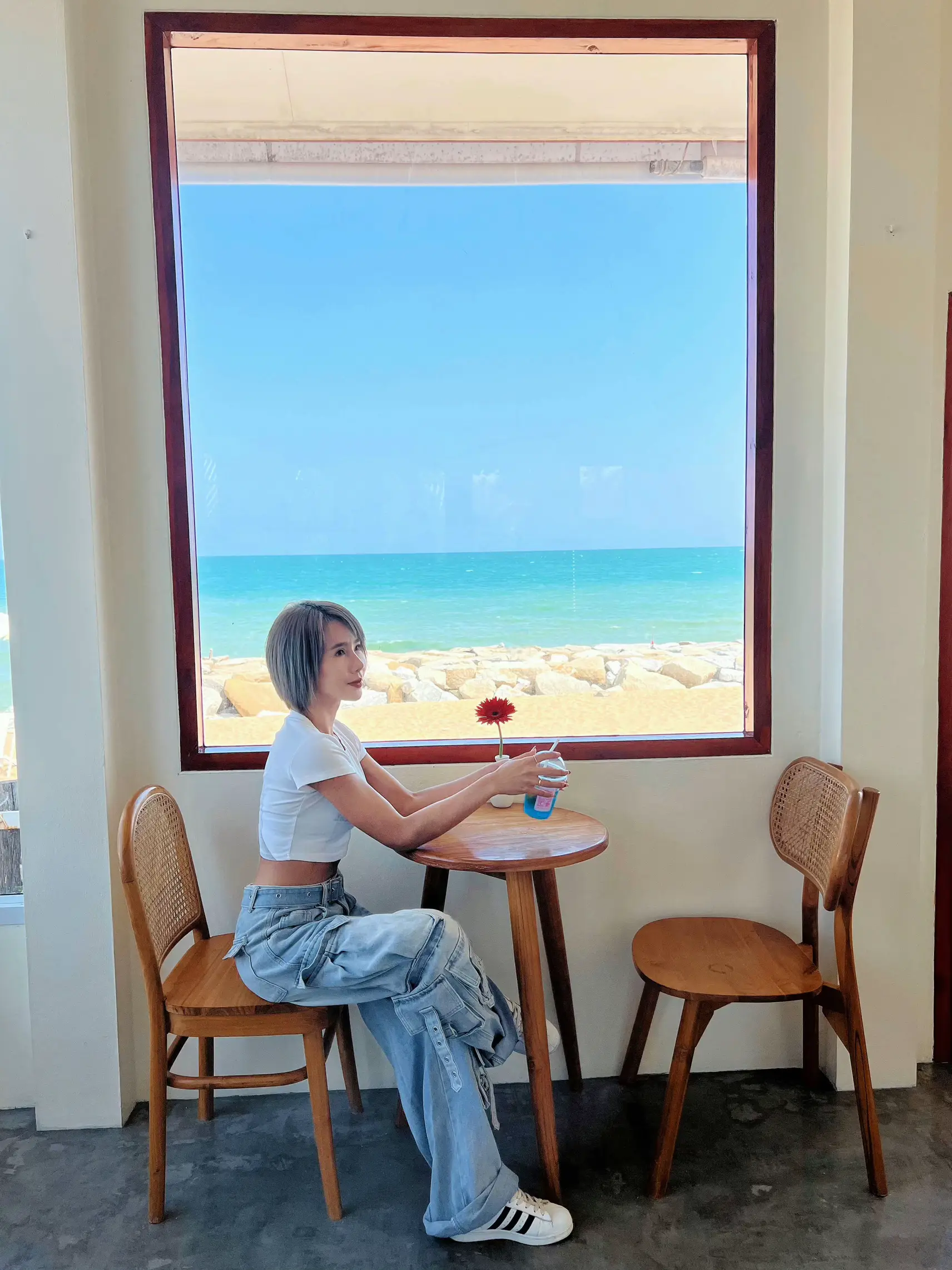 คาเฟ่ประจวบ-ทับสะแก ka-num home cafe | แกลเลอรีที่โพสต์โดย รีวิวไปเรื่อย🐝 | Lemon8