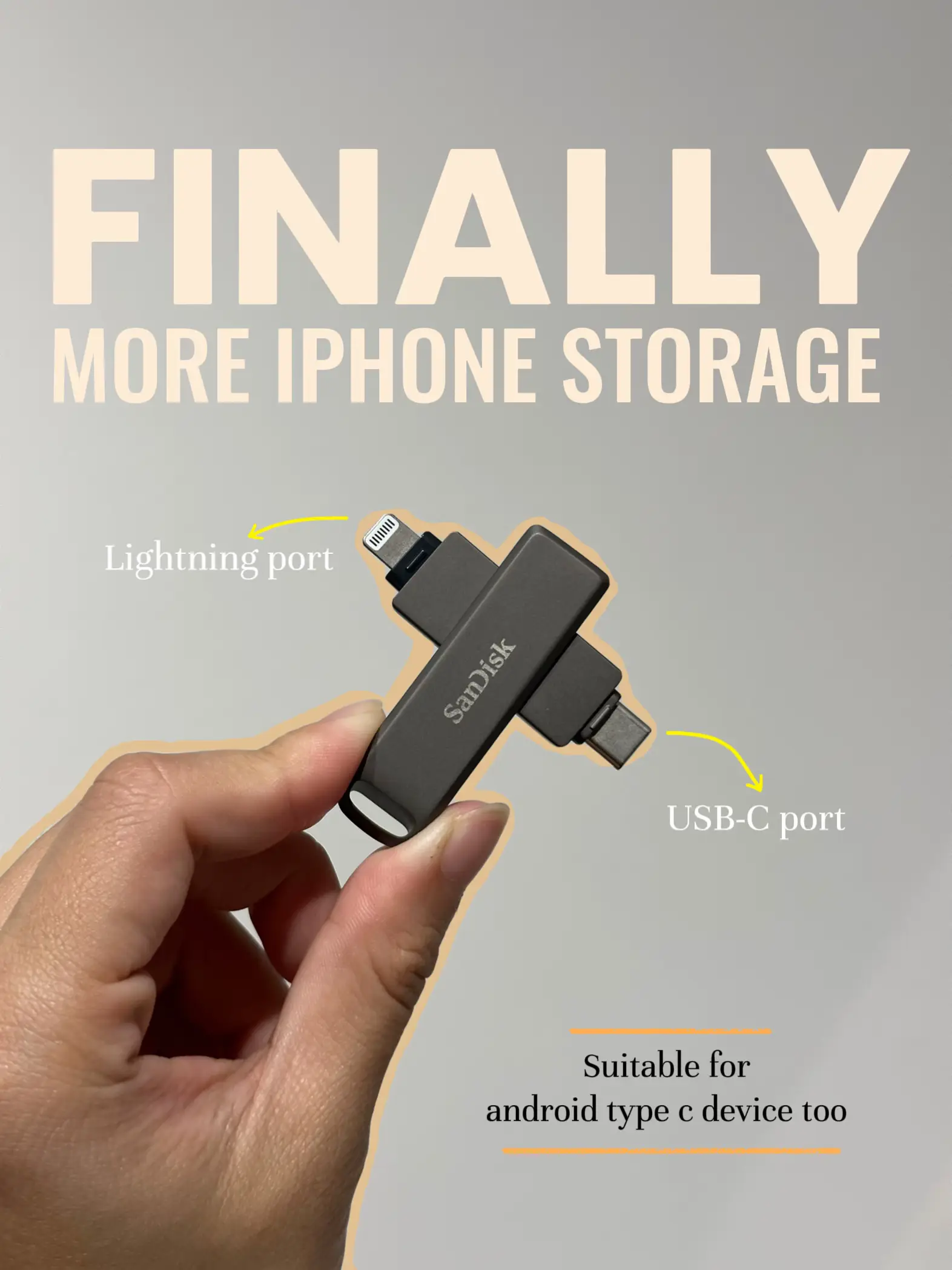 Didn’t know such flashdrive existed for iPhone? 😱 | Gallery posted by ...
