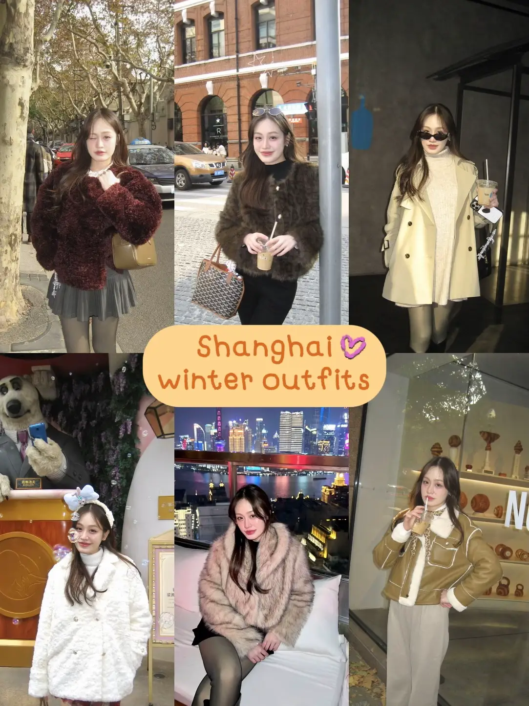 Shanghai winter outfits | แกลเลอรีที่โพสต์โดย Jinaornjira | Lemon8