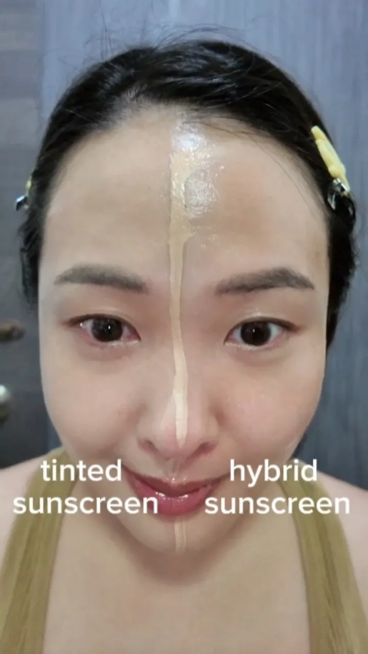 hybrid sunscreen VS tinted moisturizer with SPF | วิดีโอที่เผยแพร่โดย ...