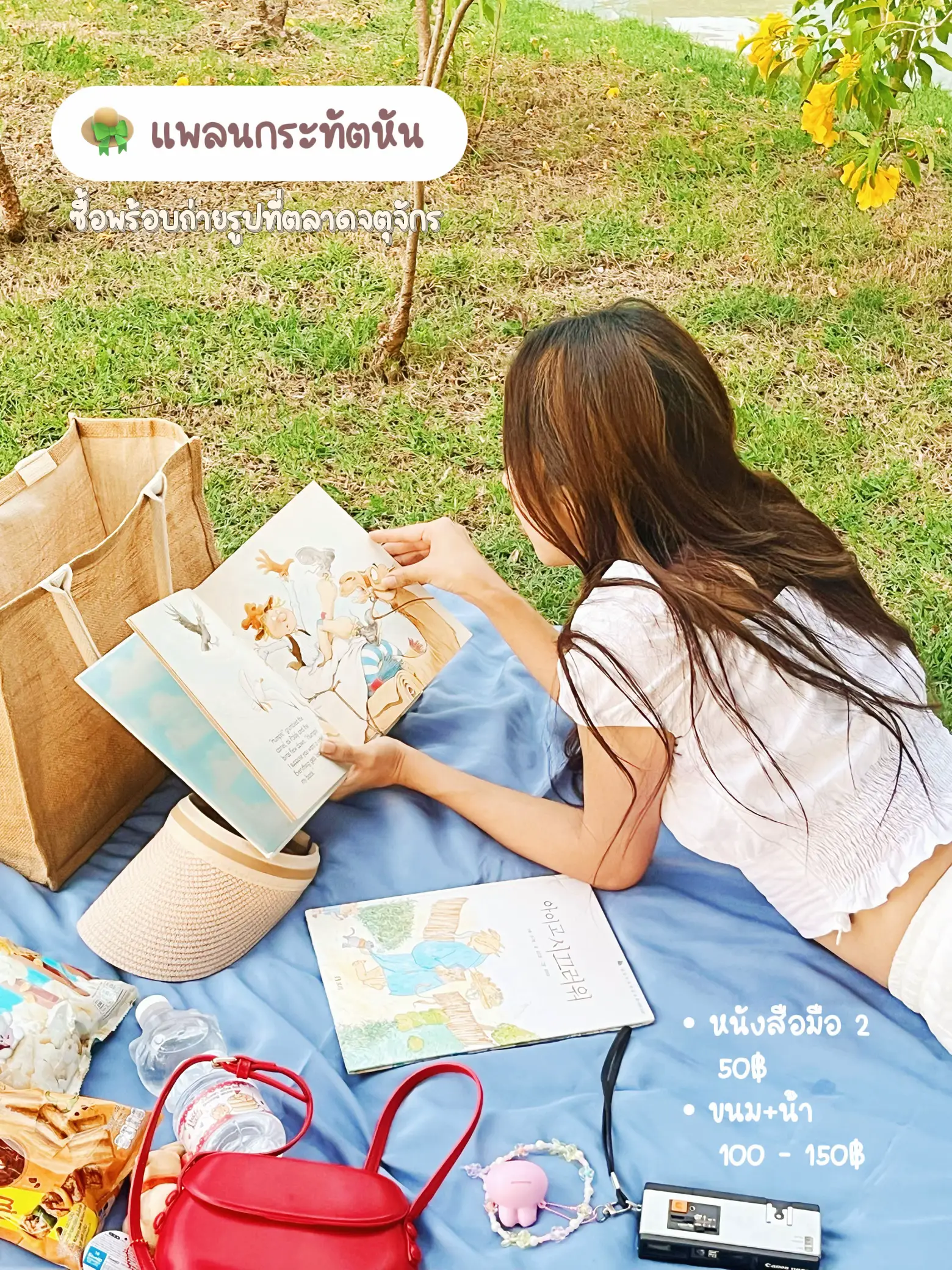 แชร์พิกัดถ่ายรูปปิกนิกฟีลเกาหลี 📍 | แกลเลอรีที่โพสต์โดย Fern Ratchaya | Lemon8